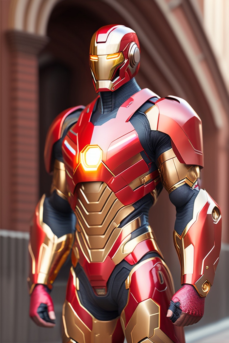 Lexica - Highly detailed image of an Ironman suit, full body, future ...