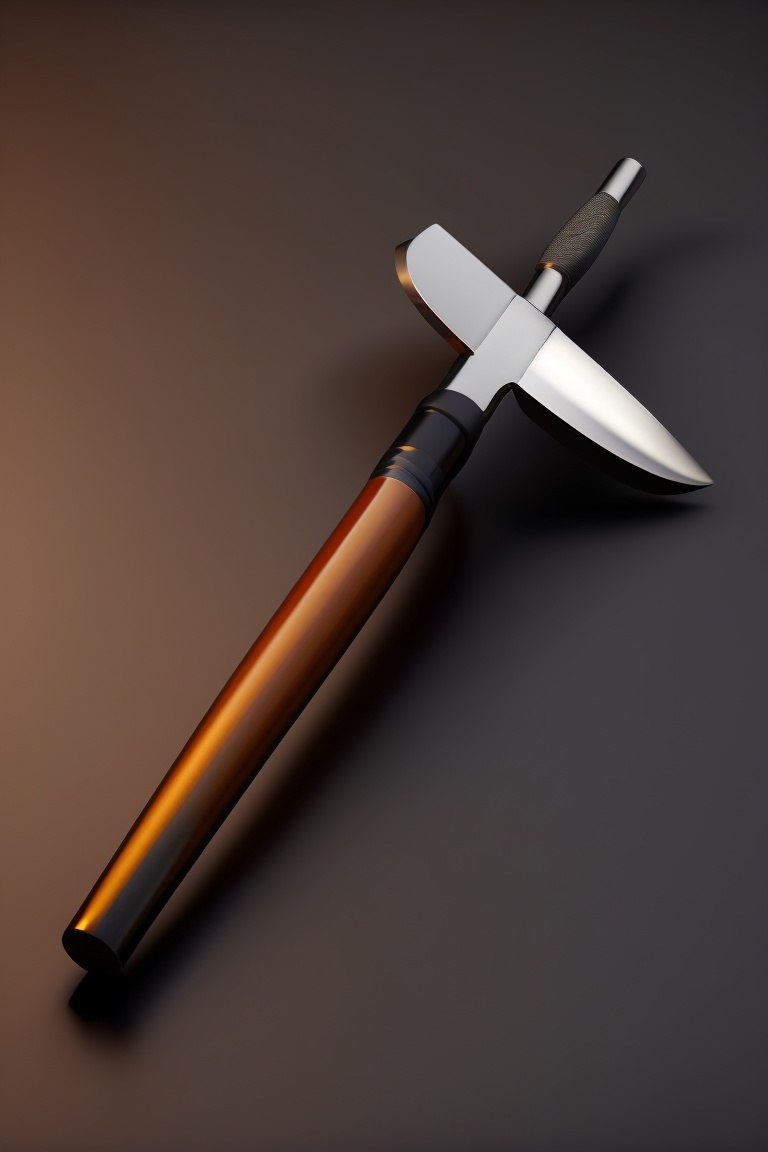 Lexica - A medieval weapon with a handle made of a club, with the tip ...