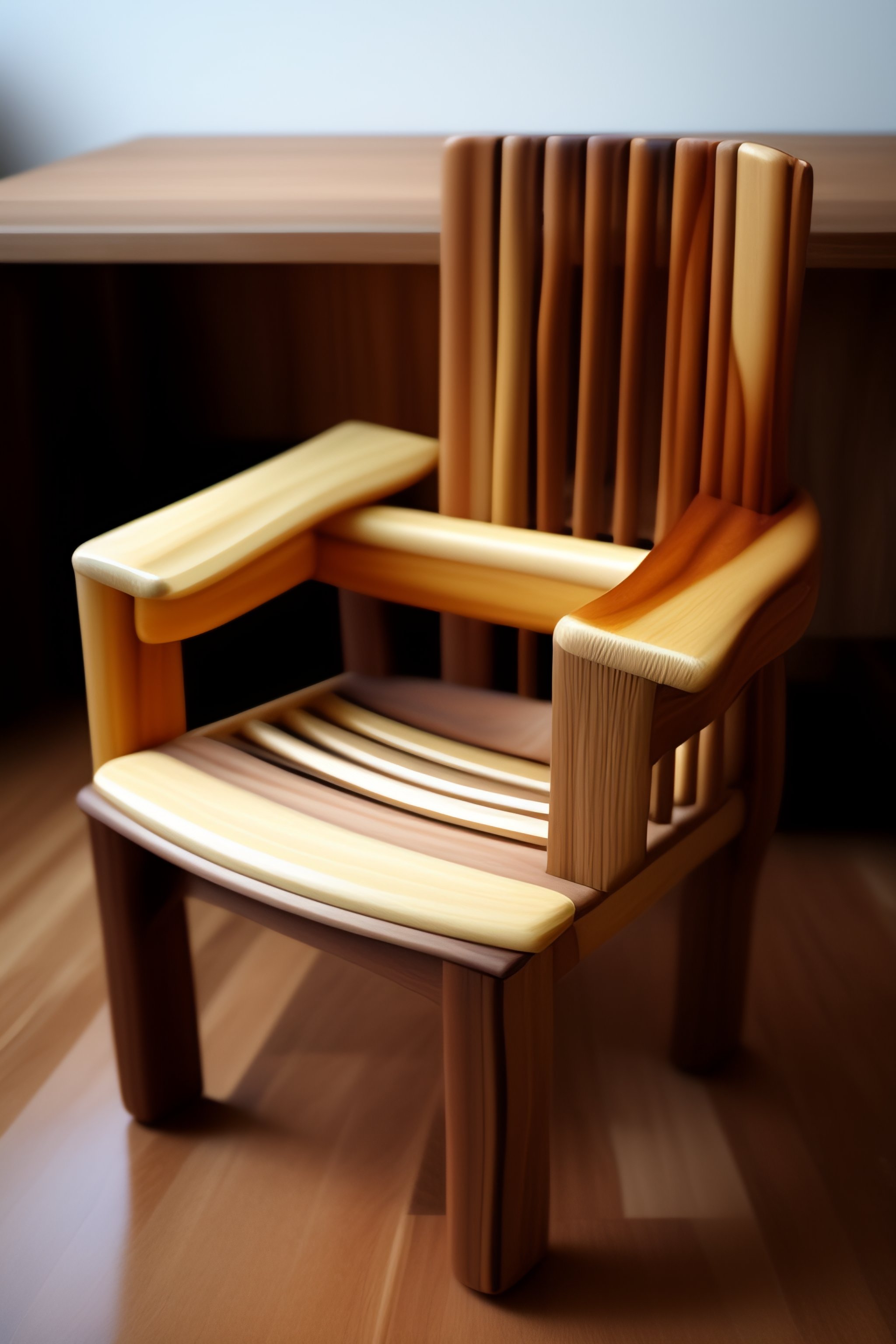 Lexica - Human hand made of chairs