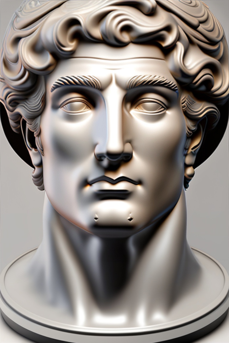 Lexica - Michelangelo’s David face, perfect symmetrical, close-up ...