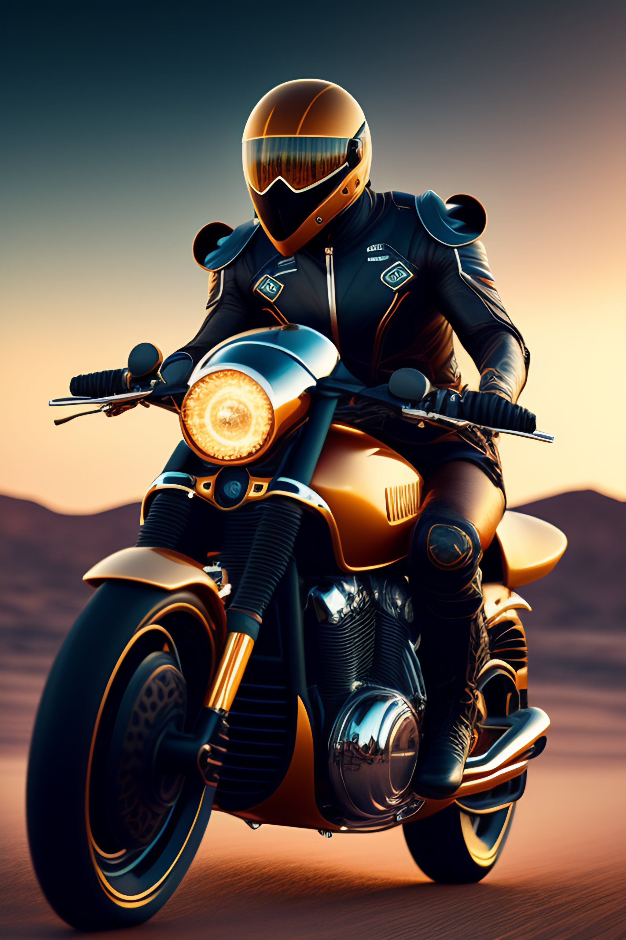 Lexica - Bio-organic half-human motorbike