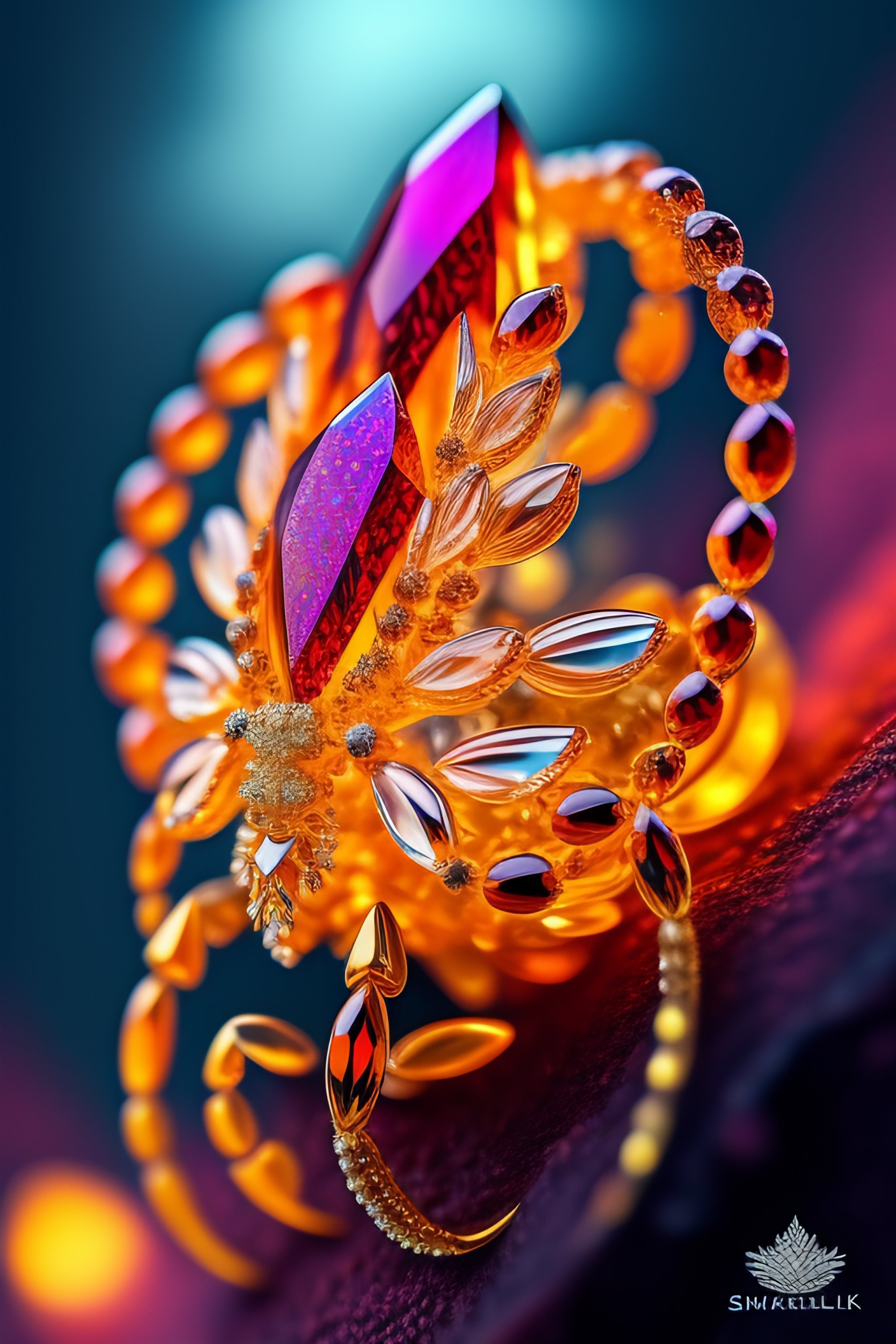 Lexica - A crystal scorpion in swarovski style, high detail, detailed ...