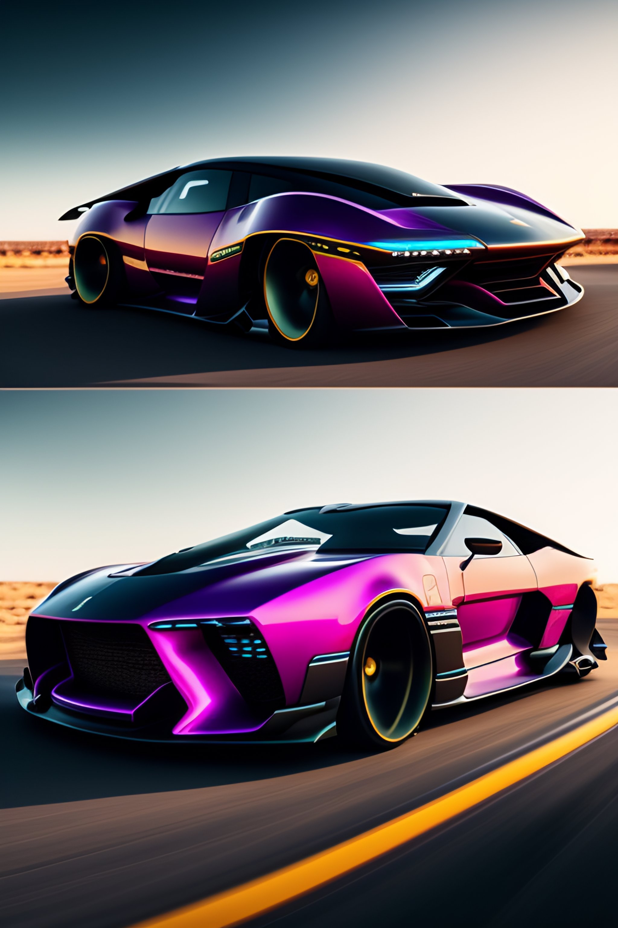 Lexica - Cyberwave car