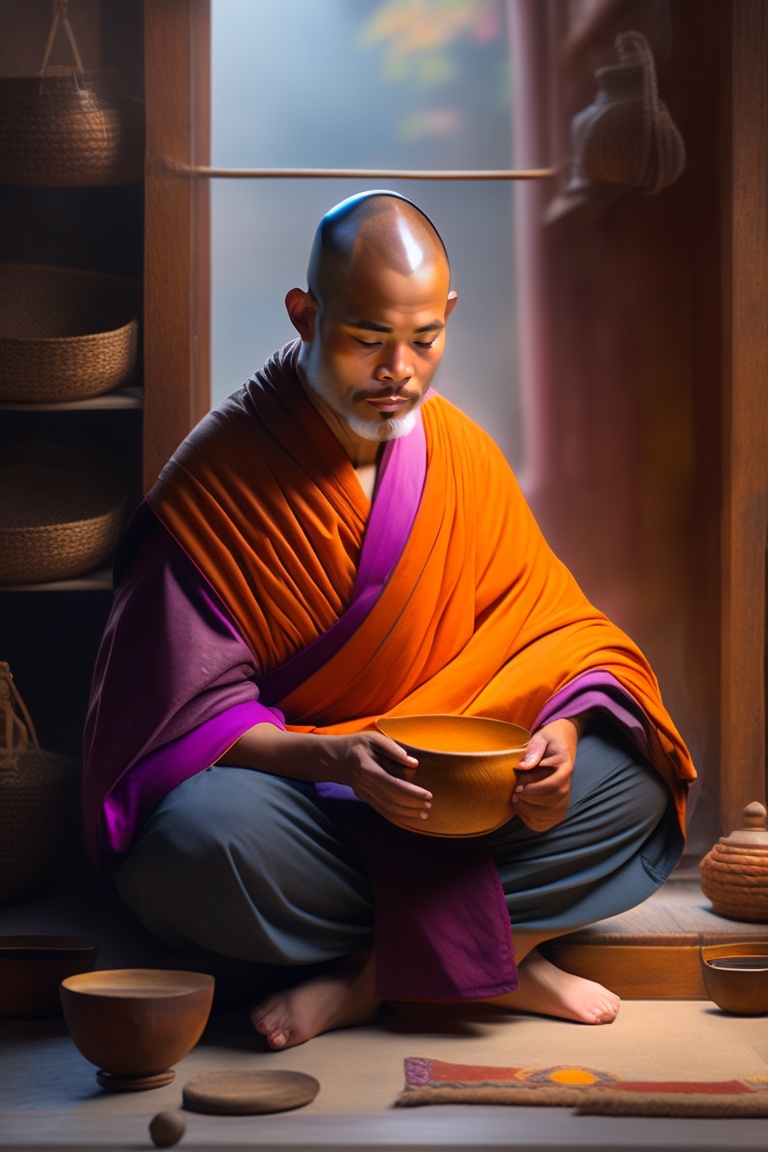 Lexica - The story of the cobbler and the monk: A monk is on a journey ...