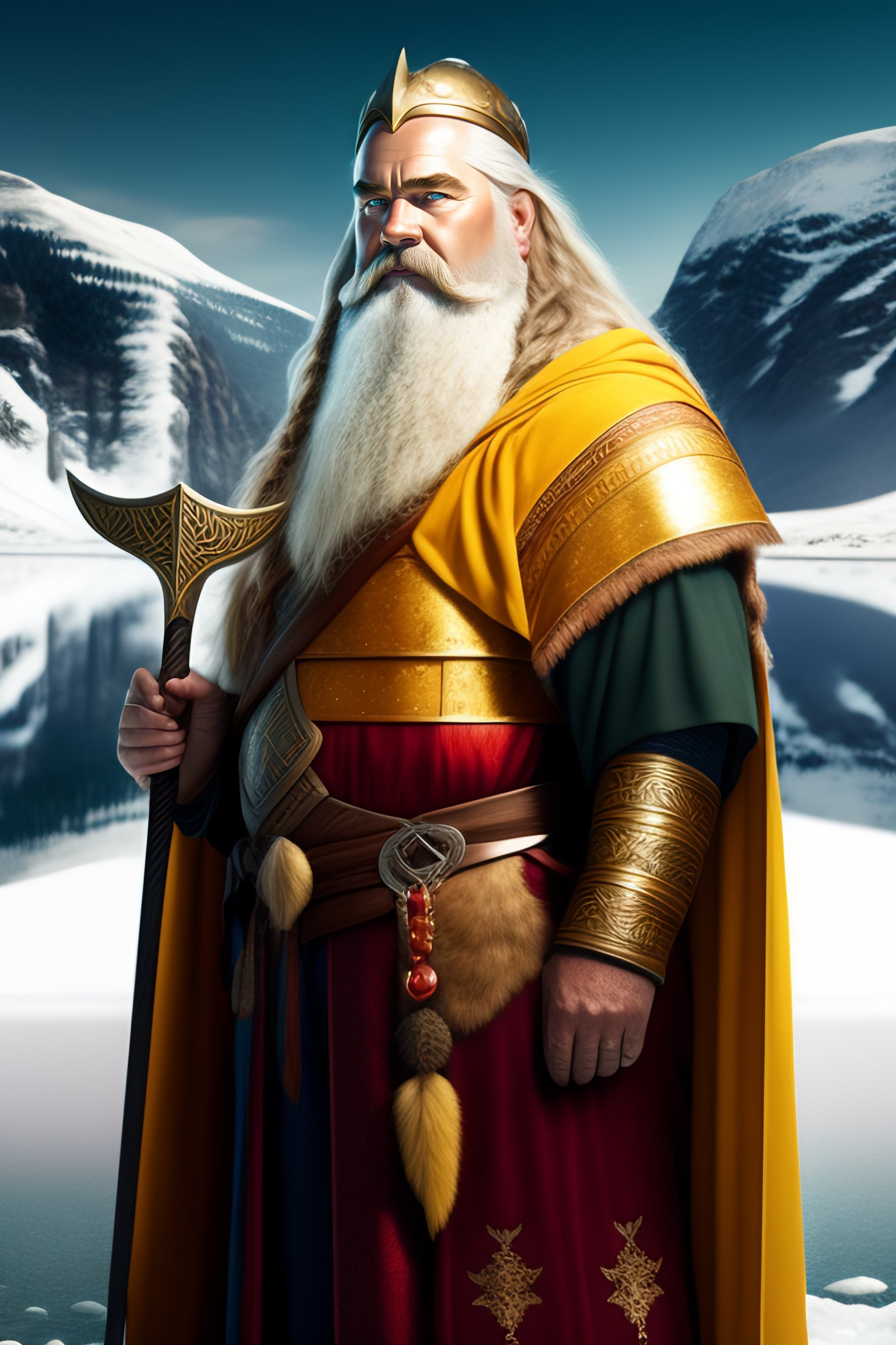 Lexica - An ancient dwarf in Viking times, Christ Hemsworth, with a ...