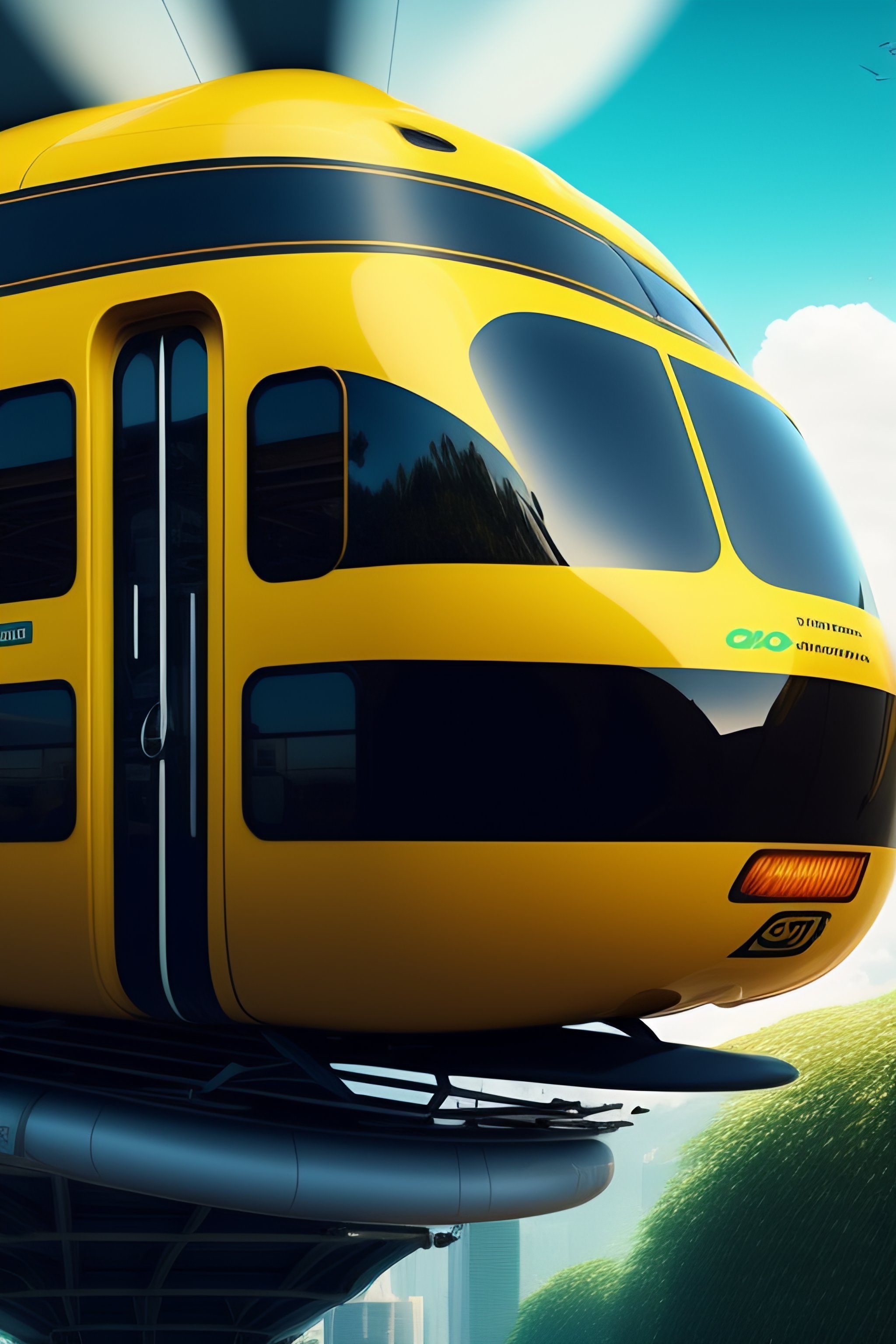 Lexica - Public air transport such as flying taxis or aerial monorails ...