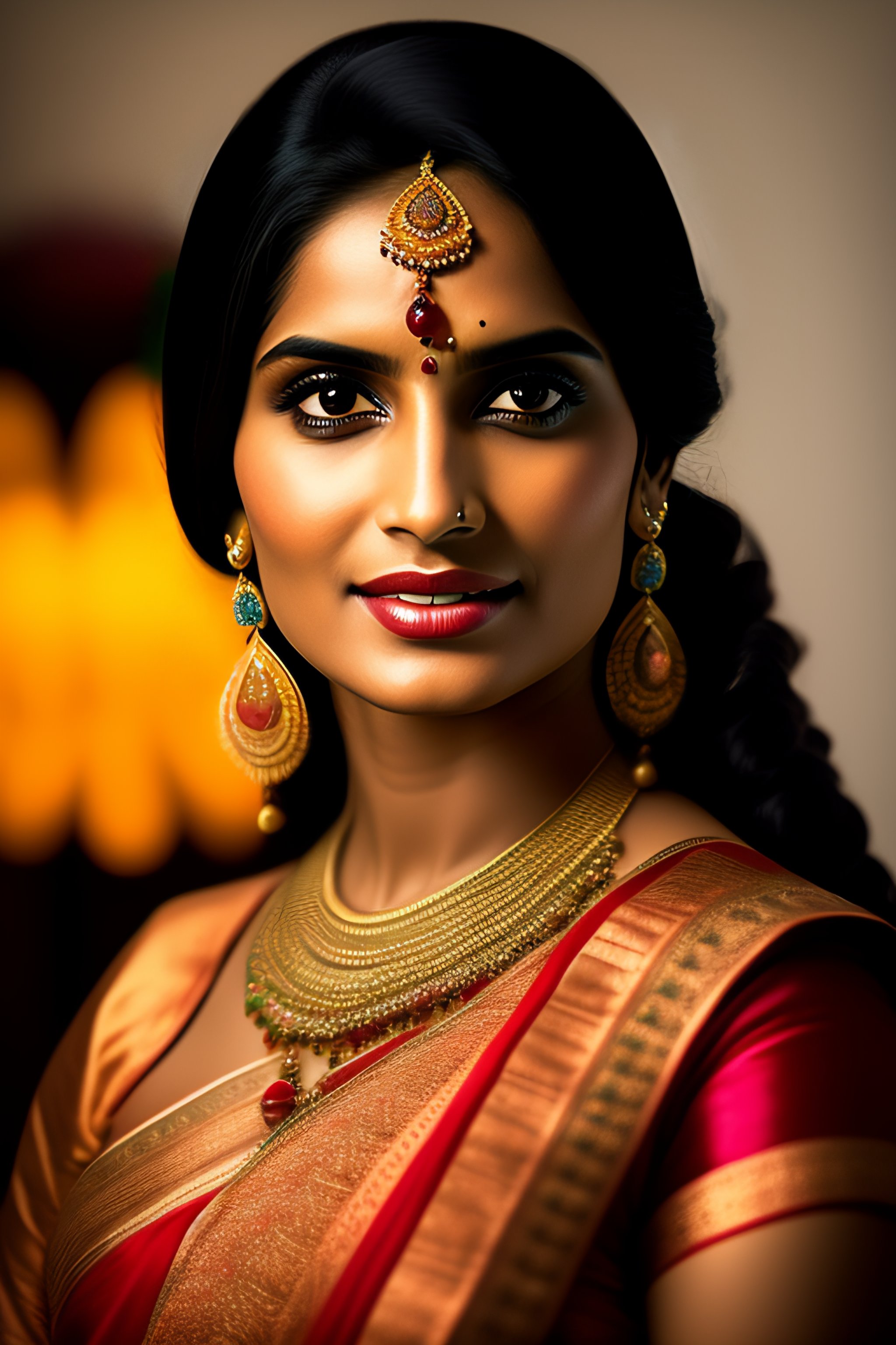 Lexica - Light brown skin indian women in professional clothes ...