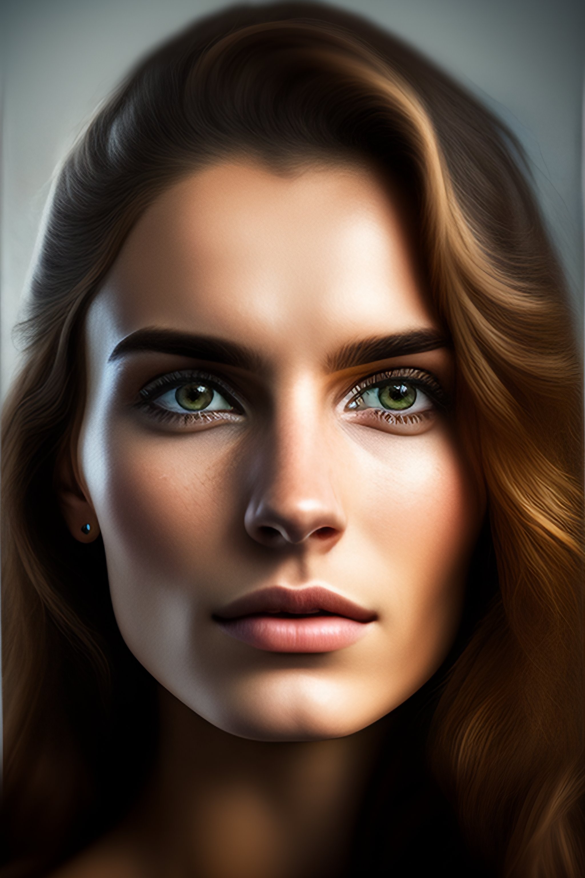 Lexica - Portait of a east european pretty 22 year old women with an ...