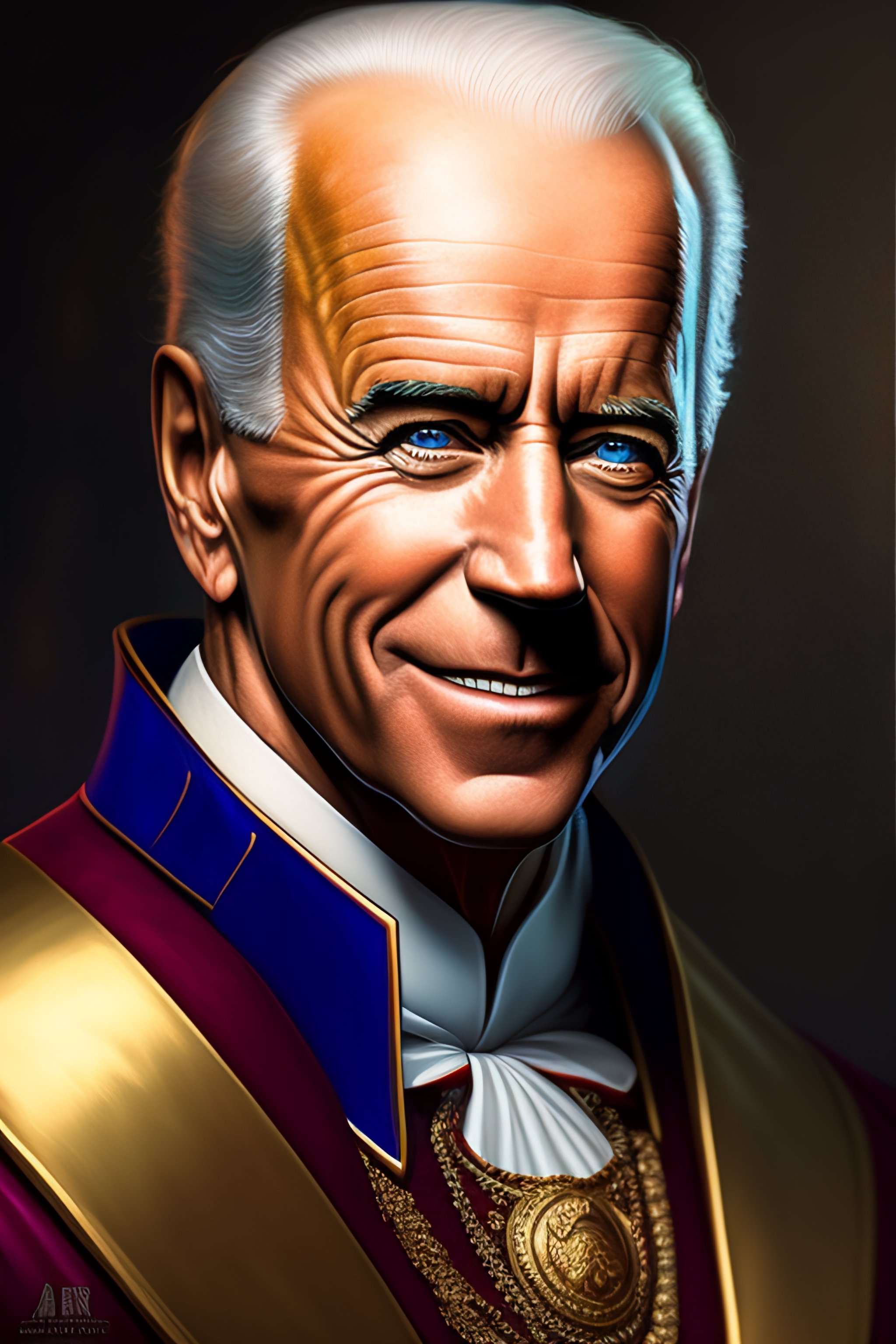 Lexica - Joe biden face as clown, closeup, d & d, fantasy, intricate ...