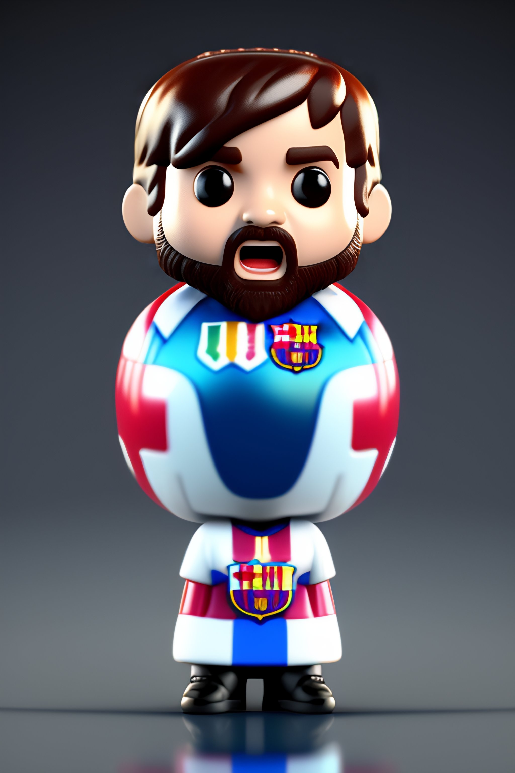 Lexica - Messi singing microphone funko realistic 3d render --q 5 --ar 1:1