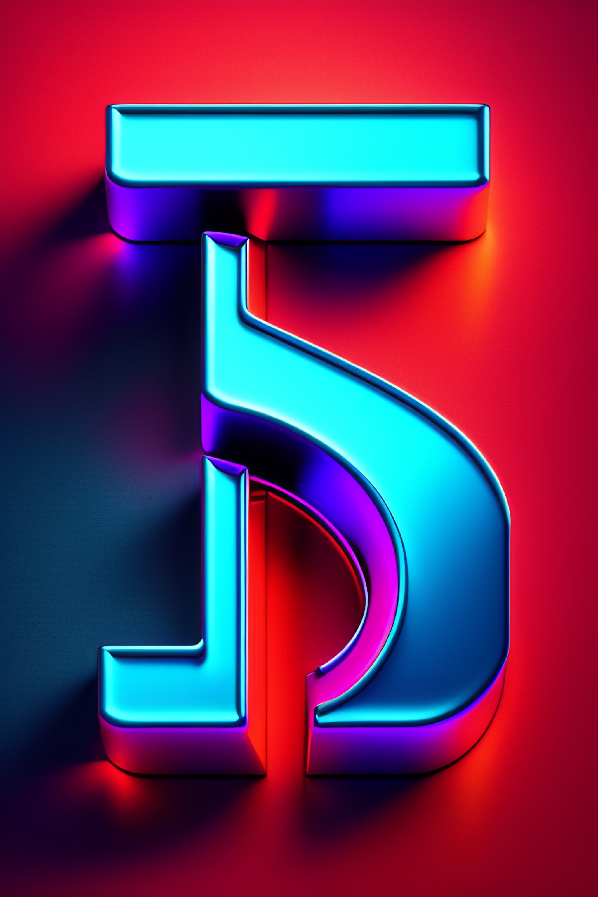 Lexica - The letter "z" made of metal cyberpunk futuristic holographic ...