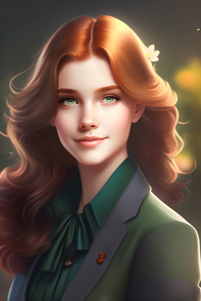 Lexica - She was a girl who could easily impress everyone around her ...