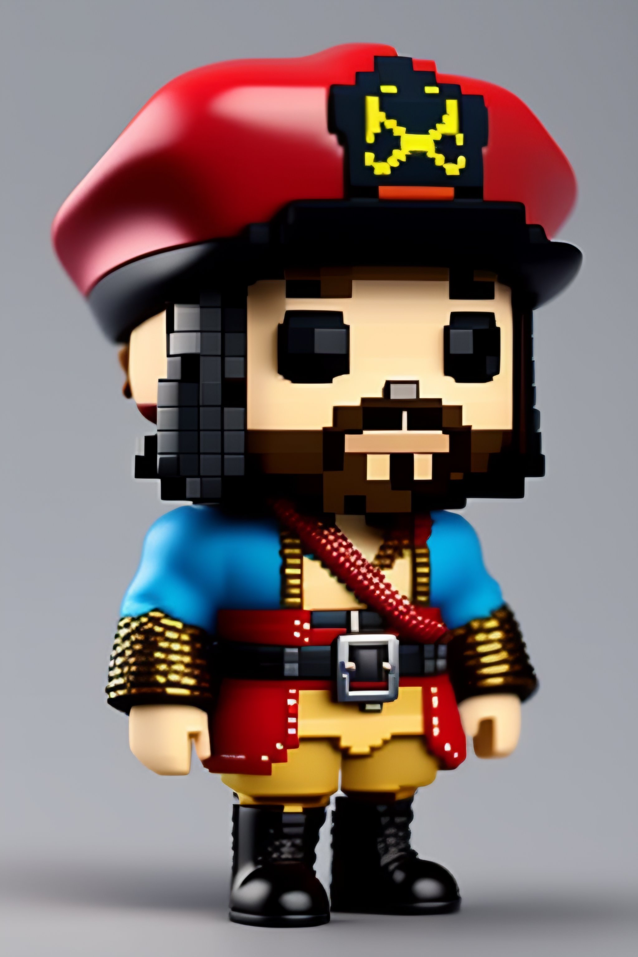 Lexica - Generate a high-quality, highly detailed image of a 3D pixel ...