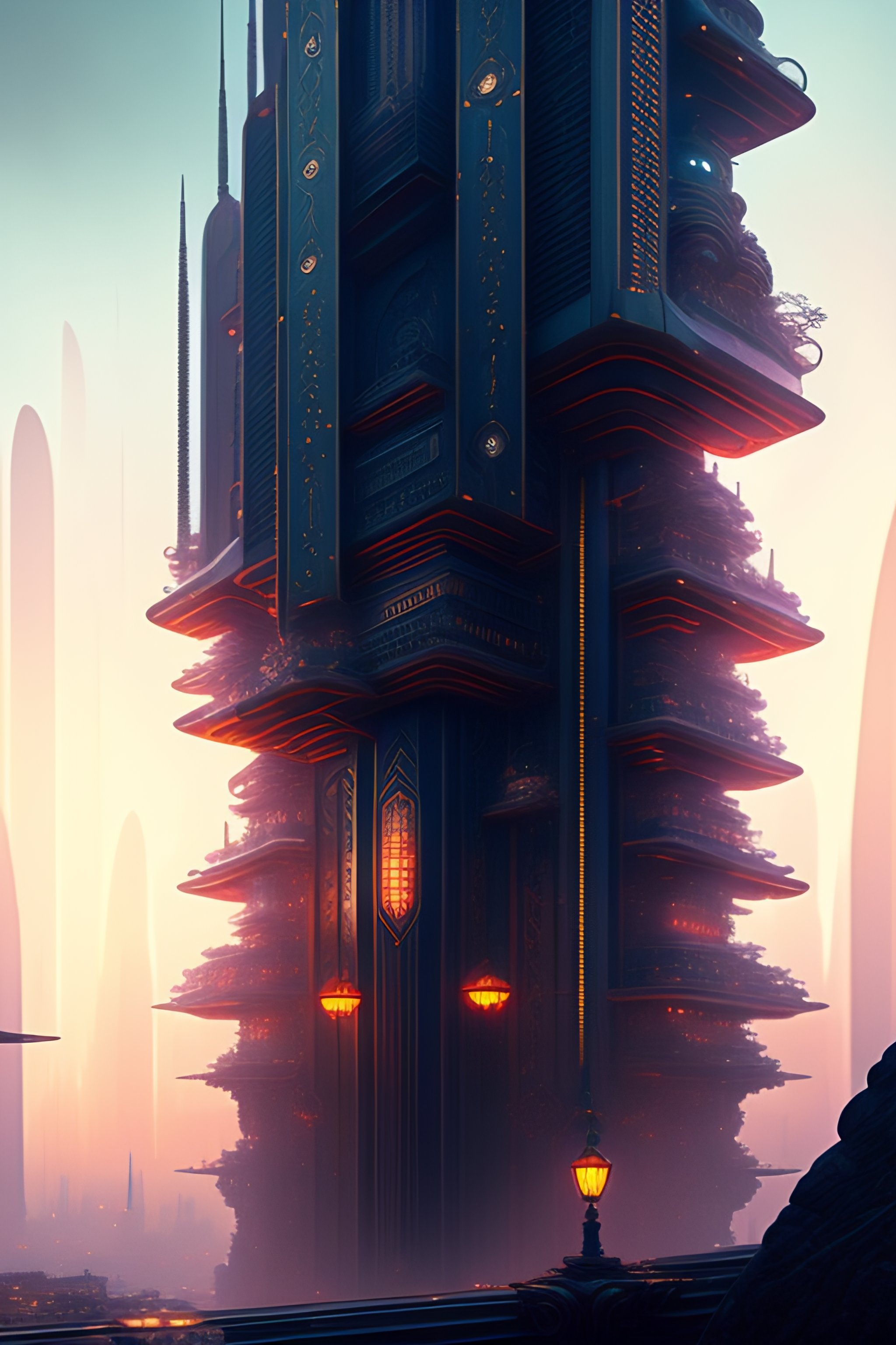 Lexica - Matrix city, steampunk white rabbit style, highly detailed ...