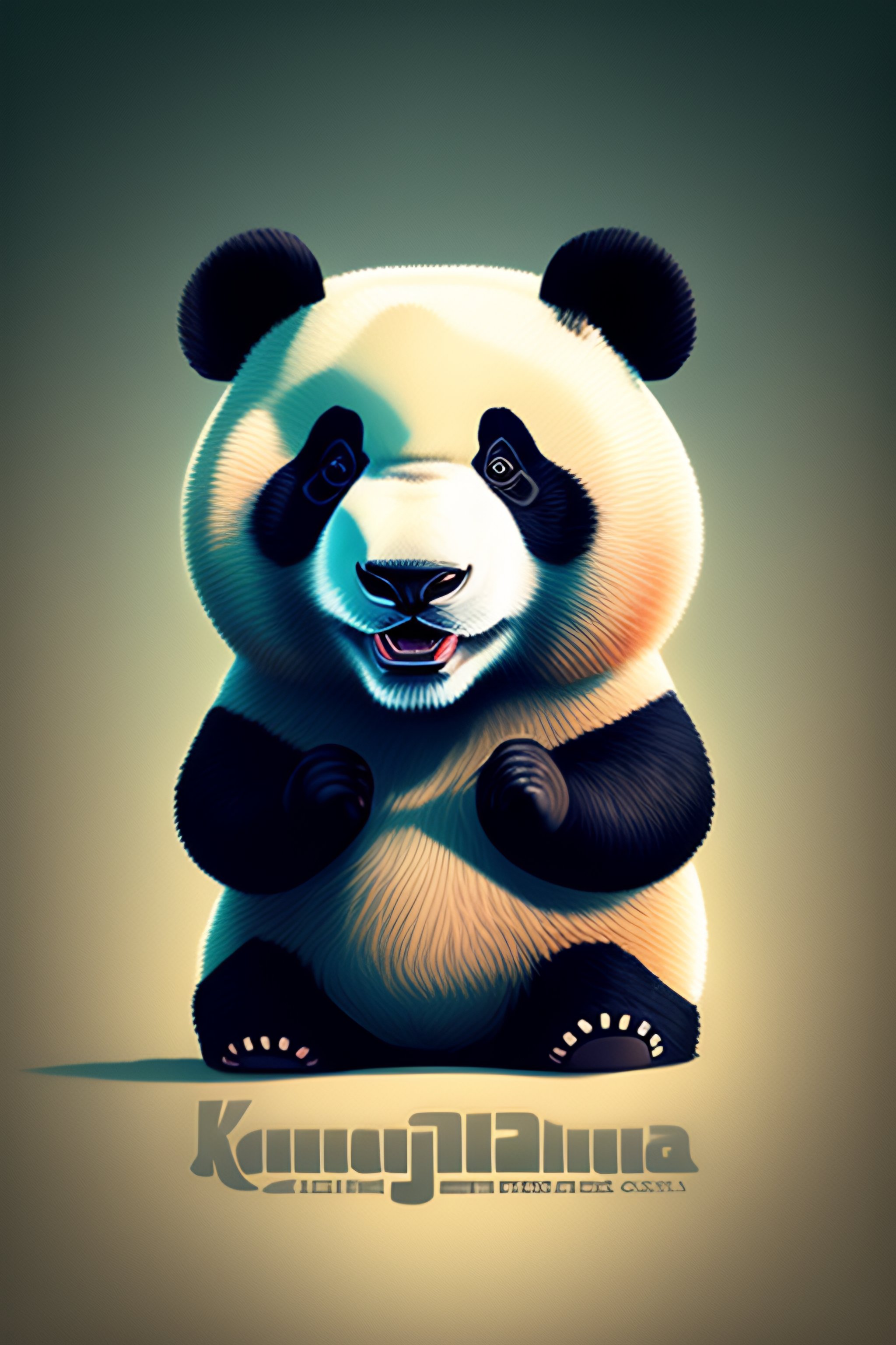 Angry Panda Wallpaper Hd