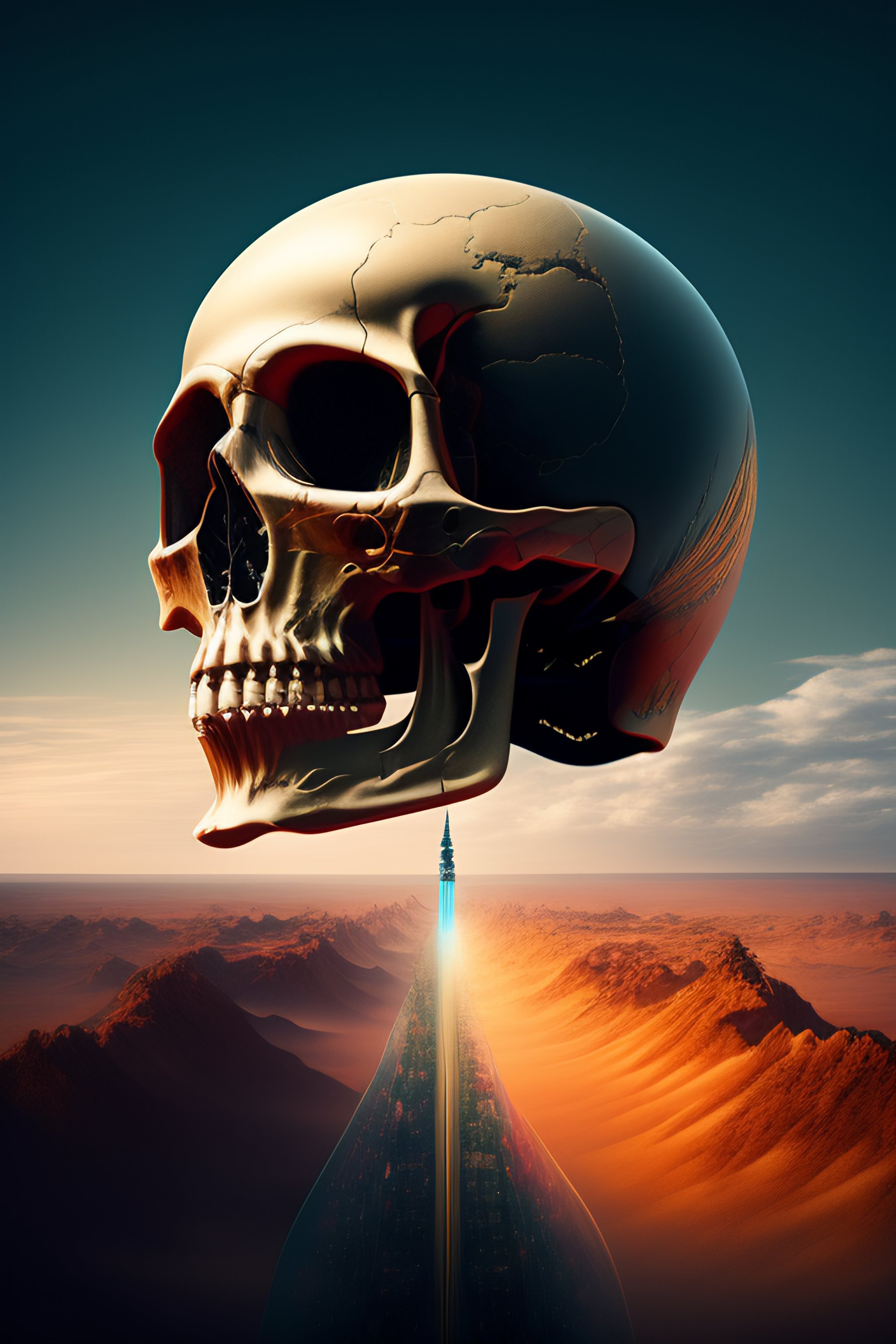 Lexica - THE DAY THAT DEATH BECOMES SELF-AWARE, EXTREMELY DETAILED ...