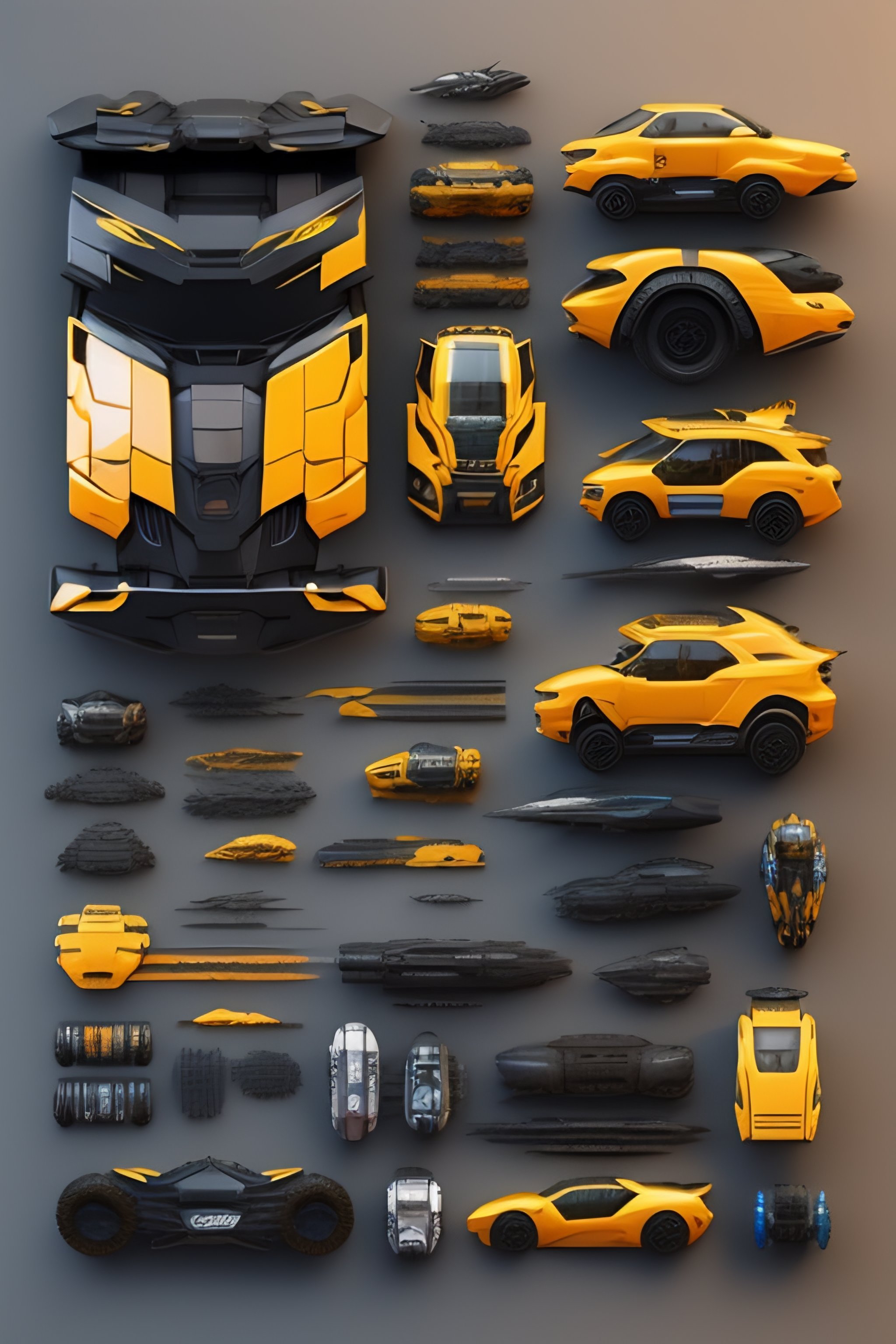 Lexica - Transformers gear, Costumes and props, Knolling, Knolling ...