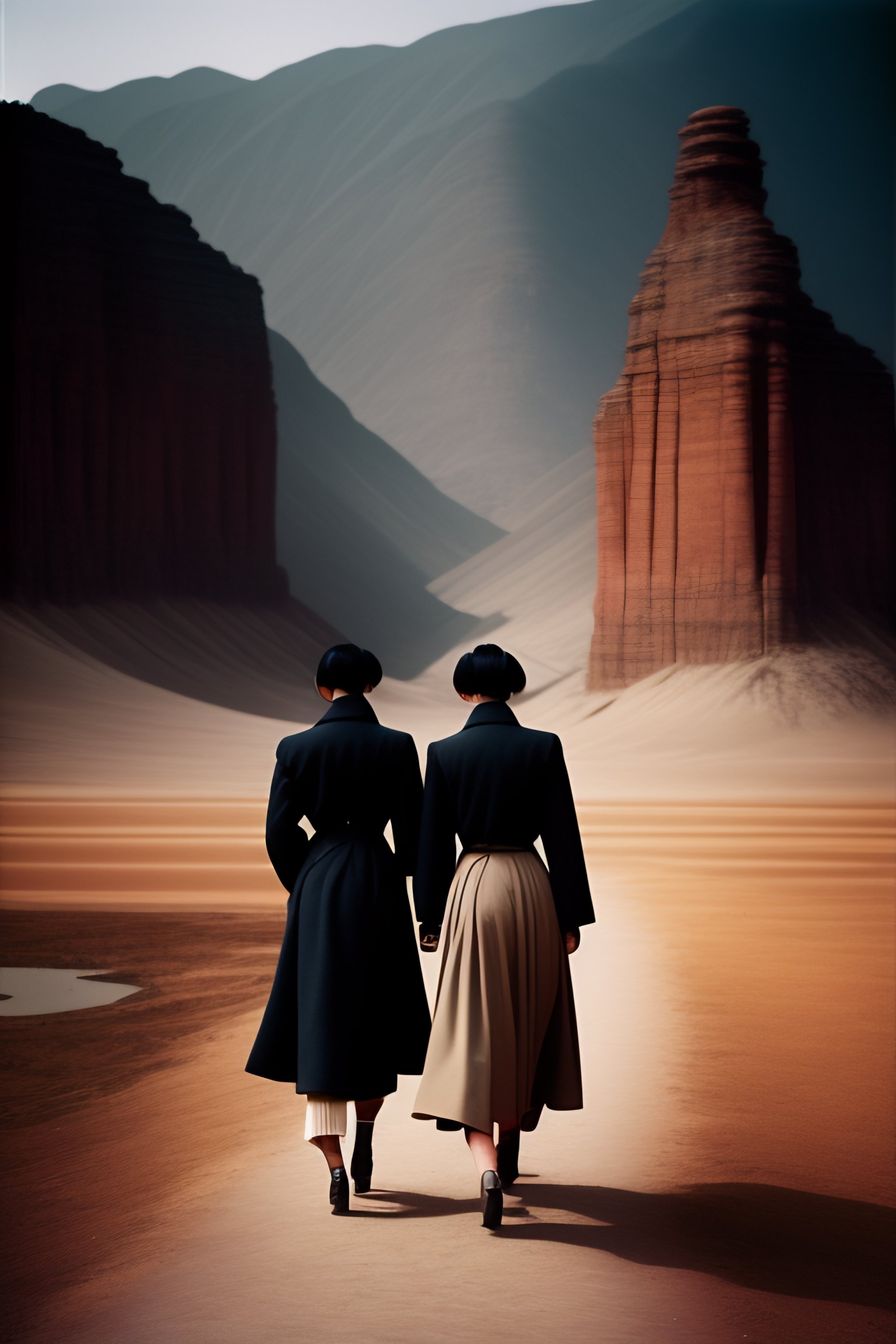 Lexica - Steven meisel landscape photography, chinese three women ...