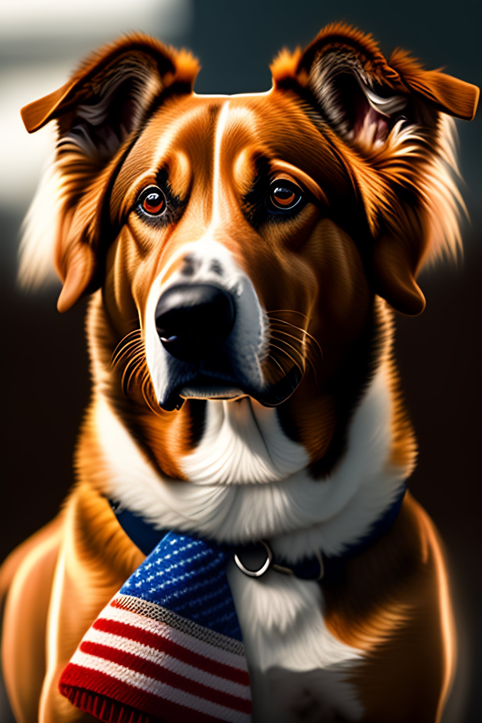 Lexica - Américain staff dog