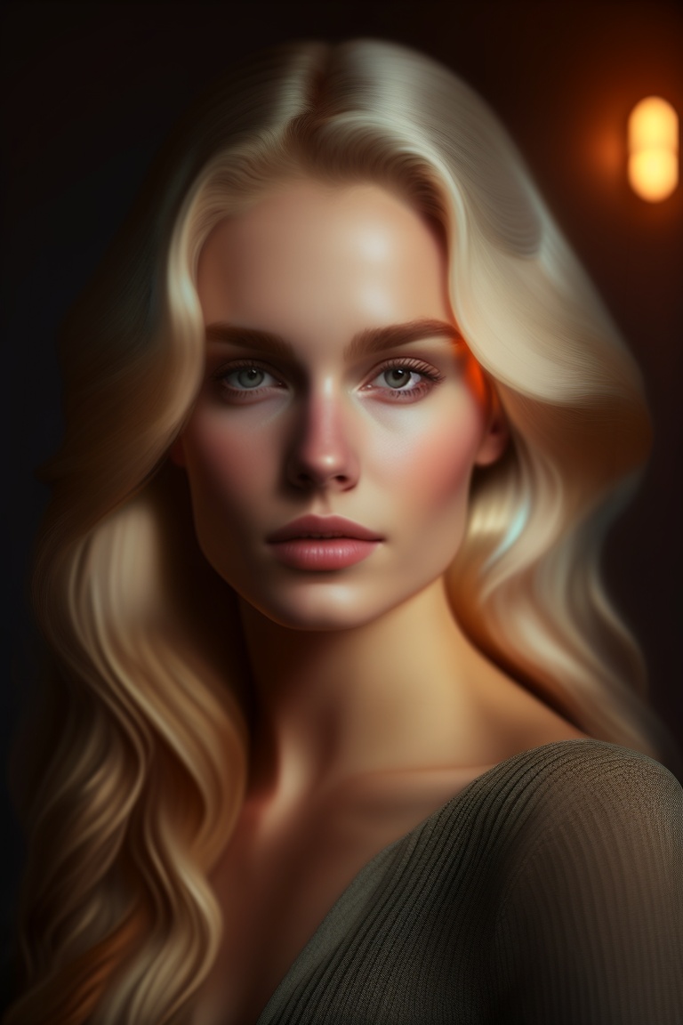Lexica - Ultra reallistic, 8k, medium shot portrait of a blonde white ...