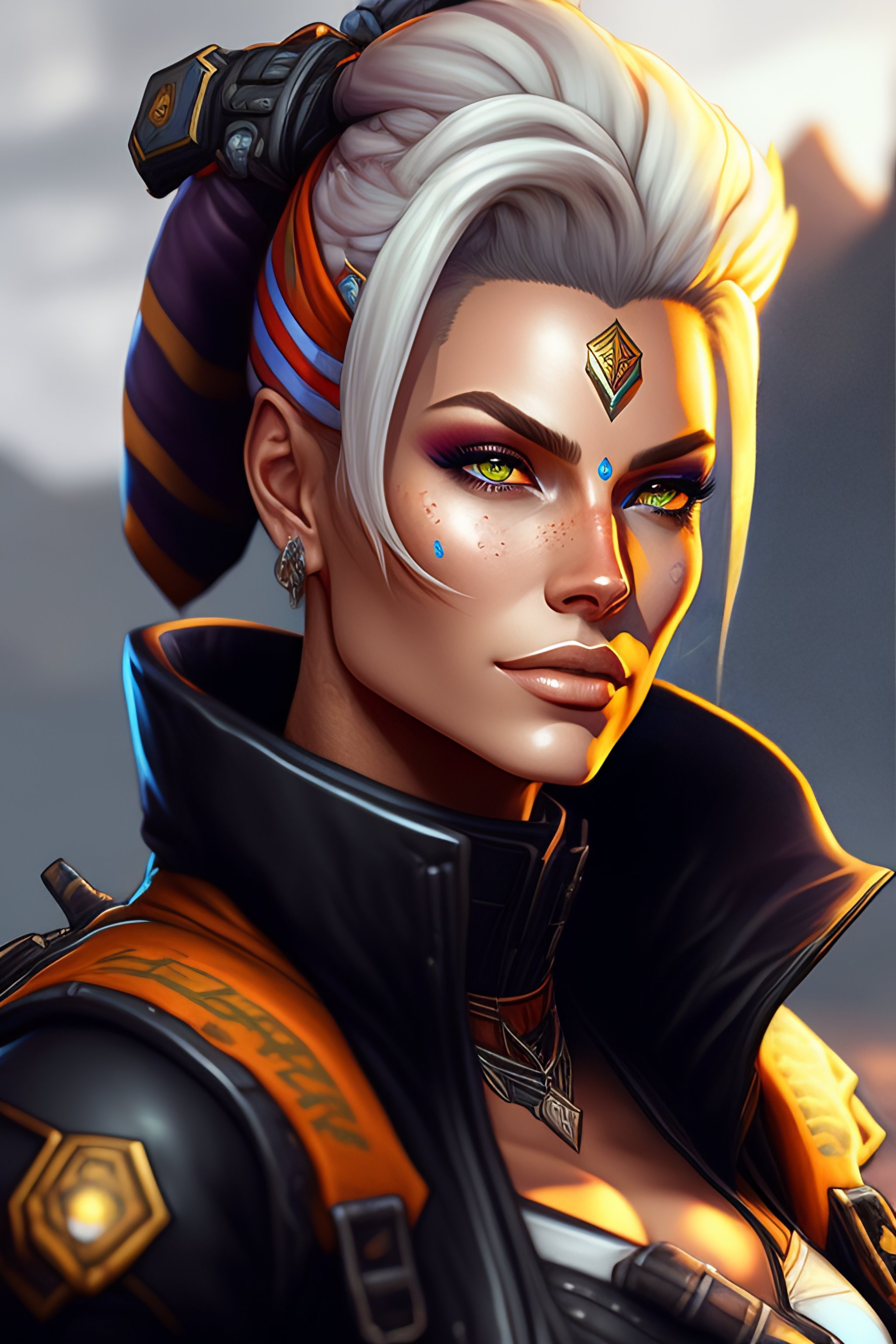 Lexica - Portrait of Erling Braut Haaland as a Borderlands 2 character ...