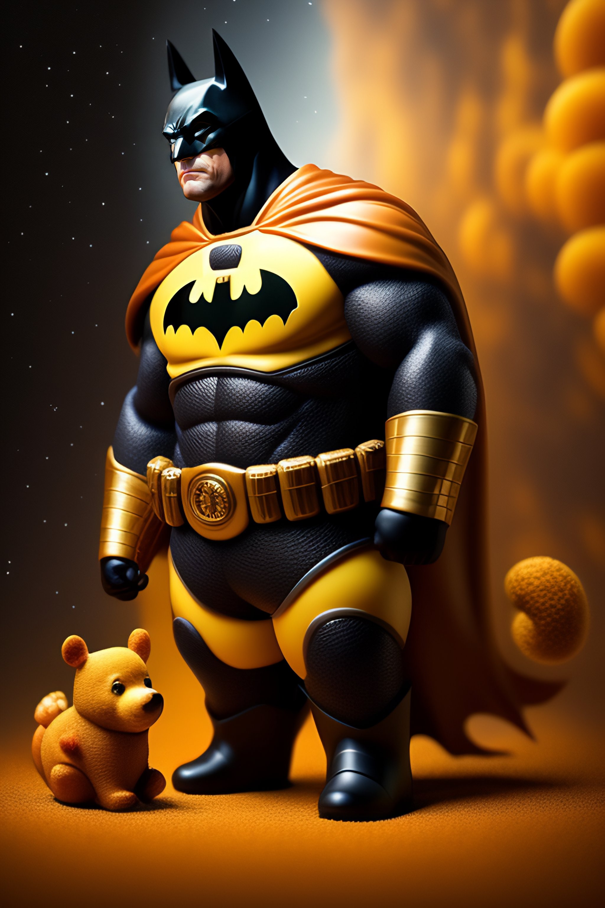Batman Winnie The Pooh