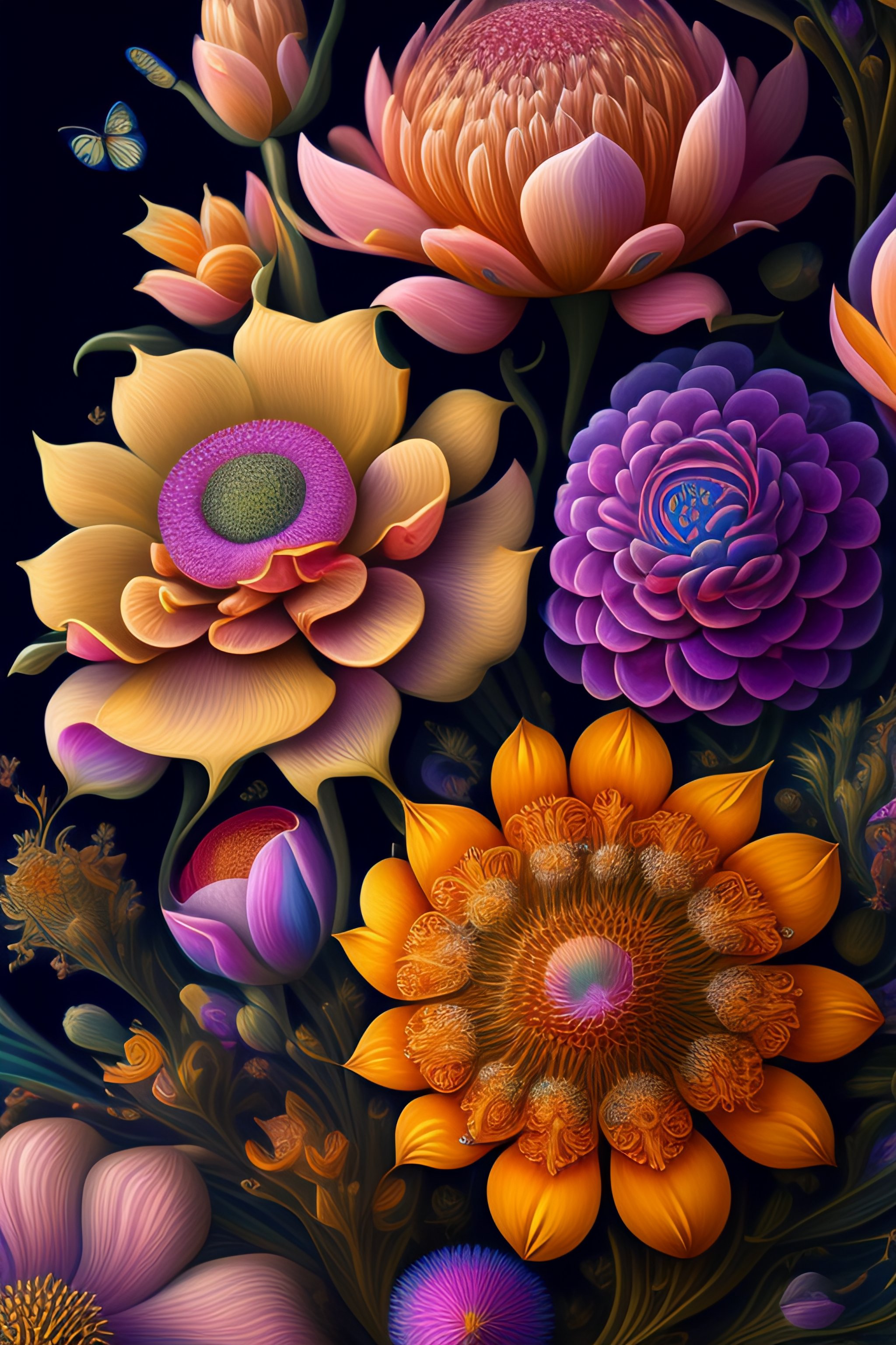 Lexica - An ultra hd detailed painting of many different types of ...