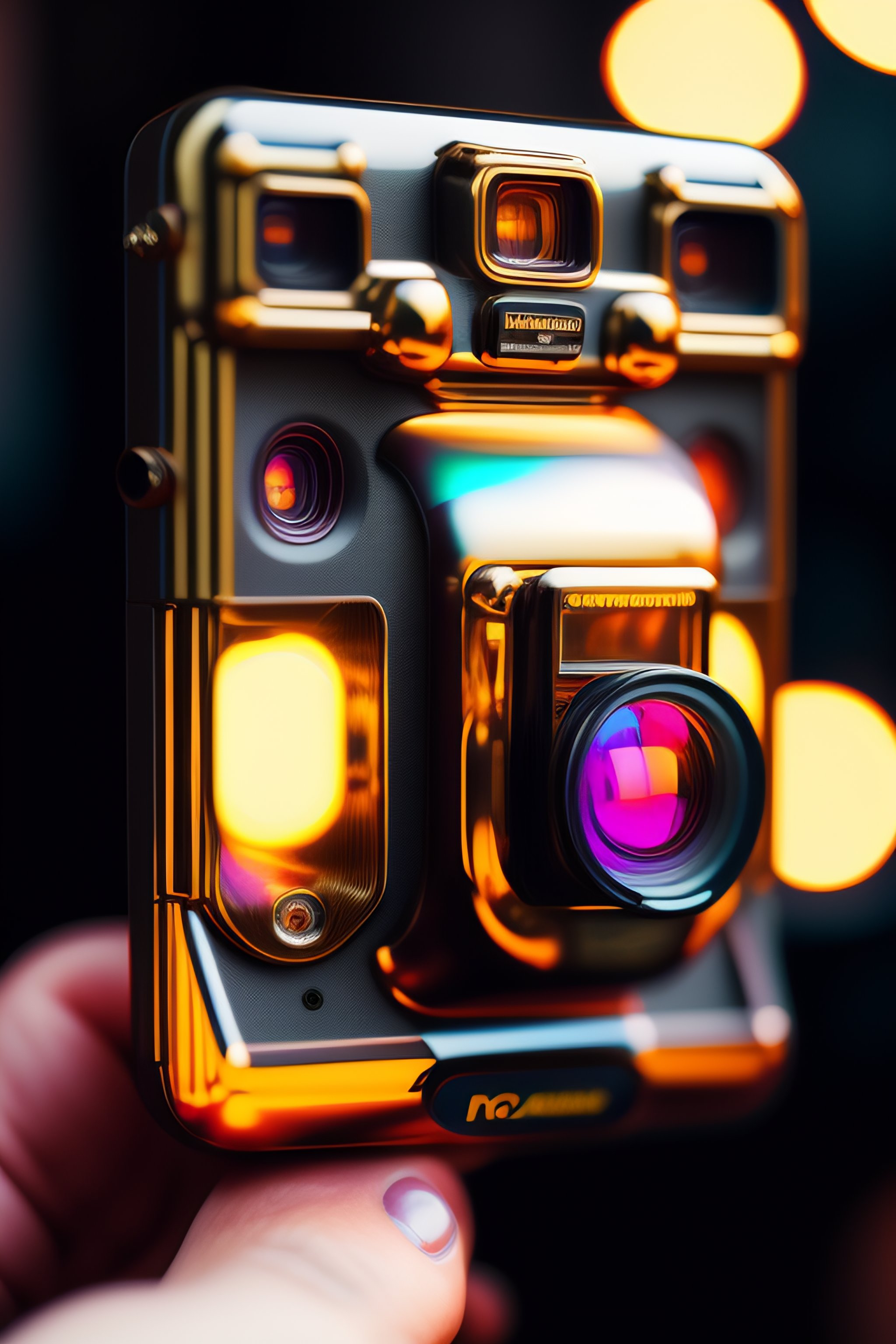 Lexica - Hyperrealistic rococo neo tokyo steampunk minimal instax mini ...