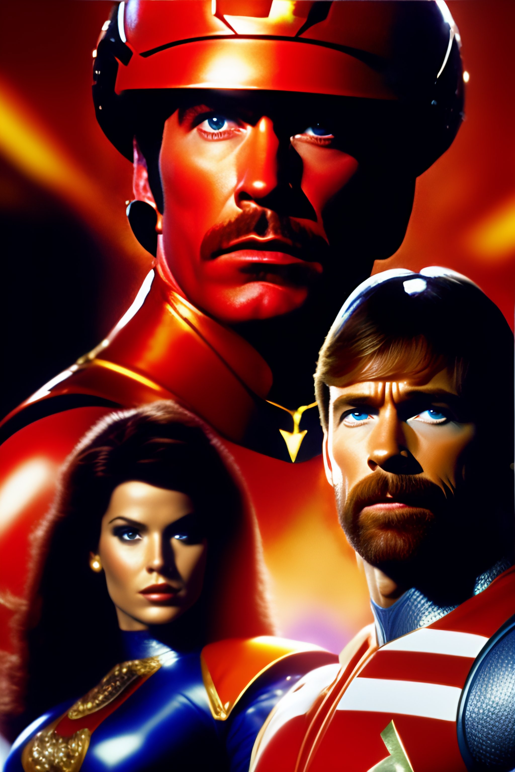 Lexica - Chuck norris, power rangers, fear