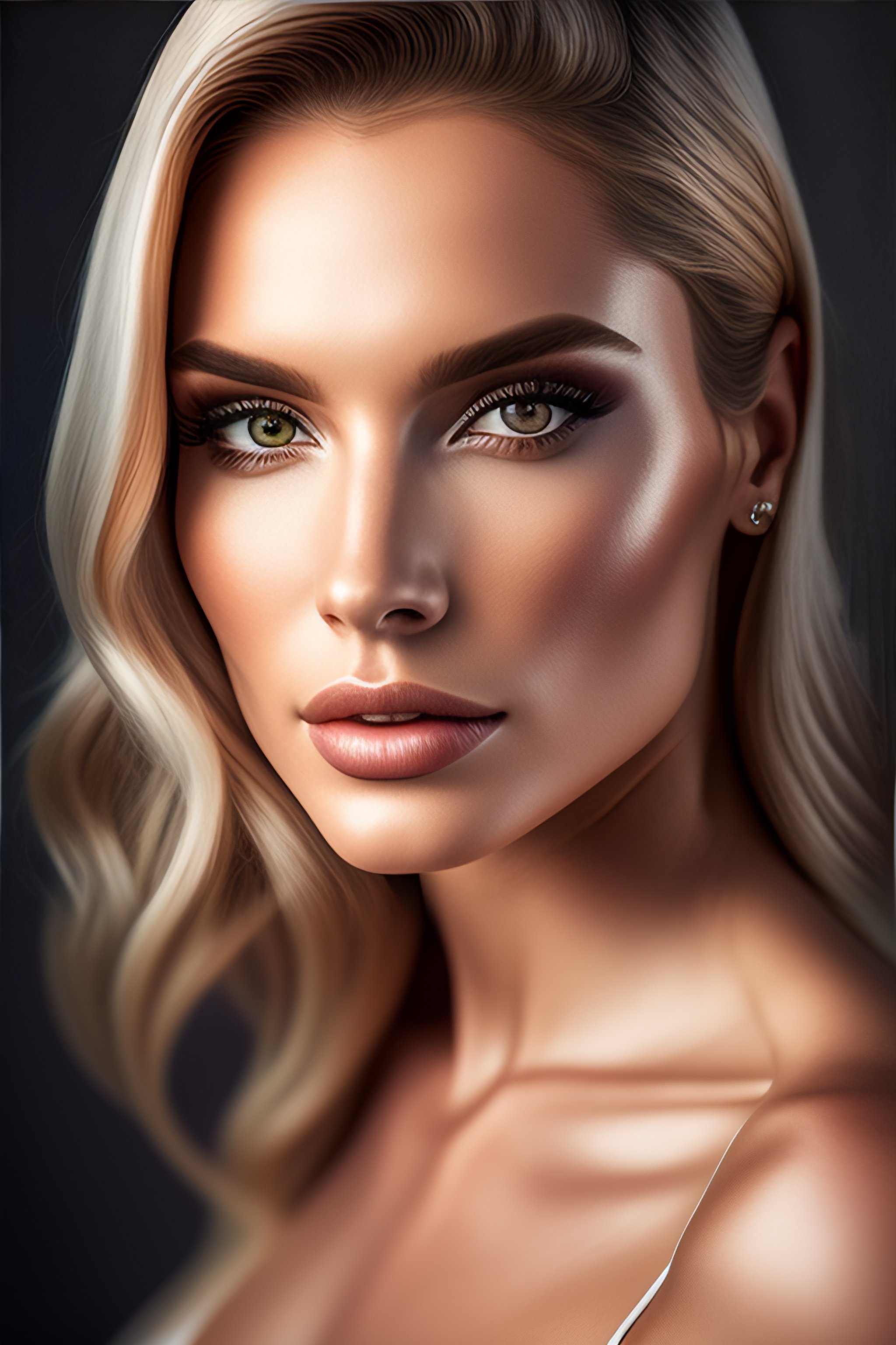 Lexica - A gorgeous female photo, professionally retouched, soft ...