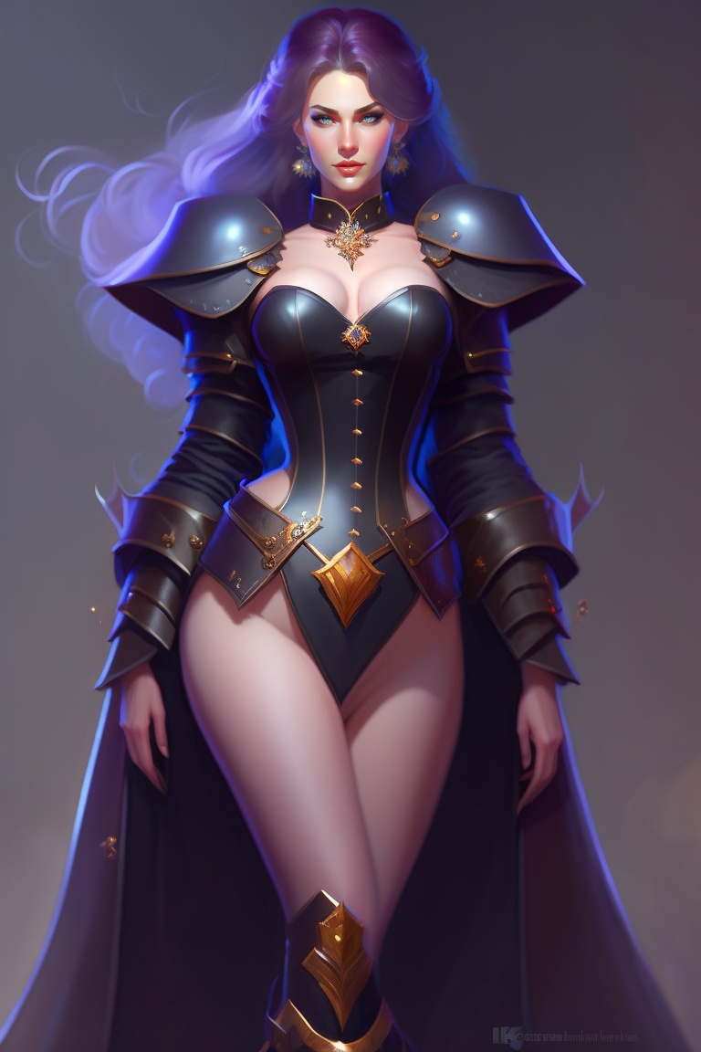 Lexica - Full body gothic queen wearing corset by stanley artgerm lau, greg rutkowski, concept ...
