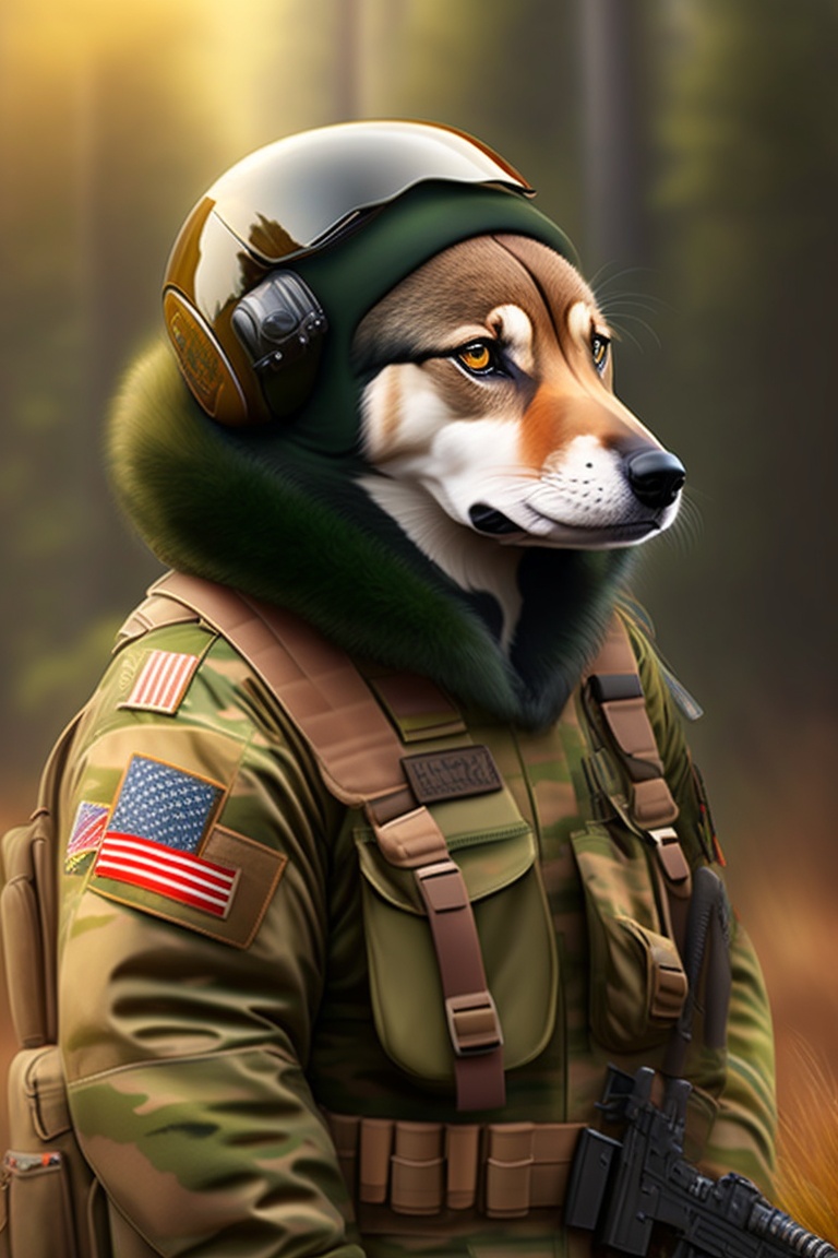 Lexica - Wild animals in military cloths, wild animals in military ...