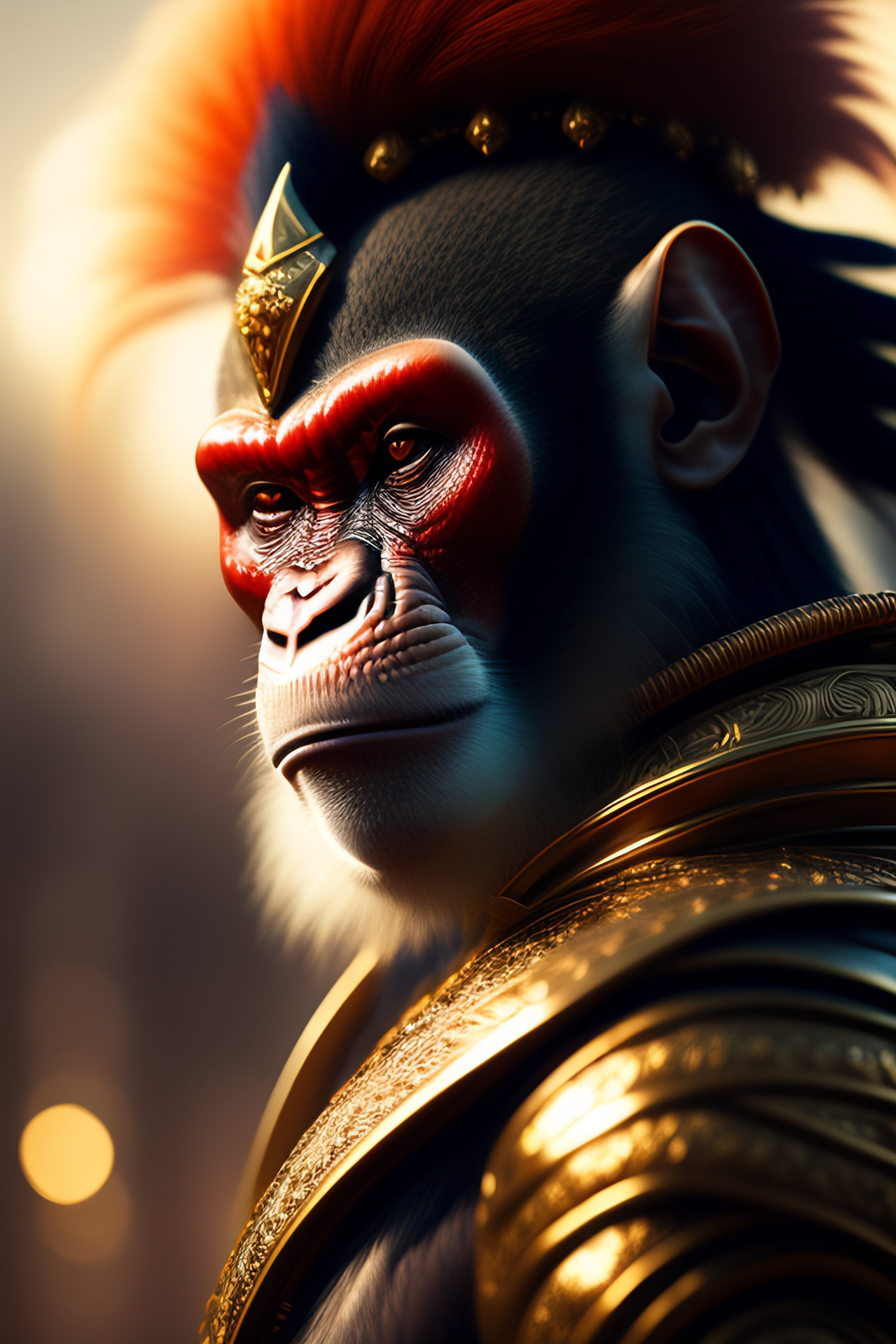 Lexica - The monkey king is sad when the market crashes