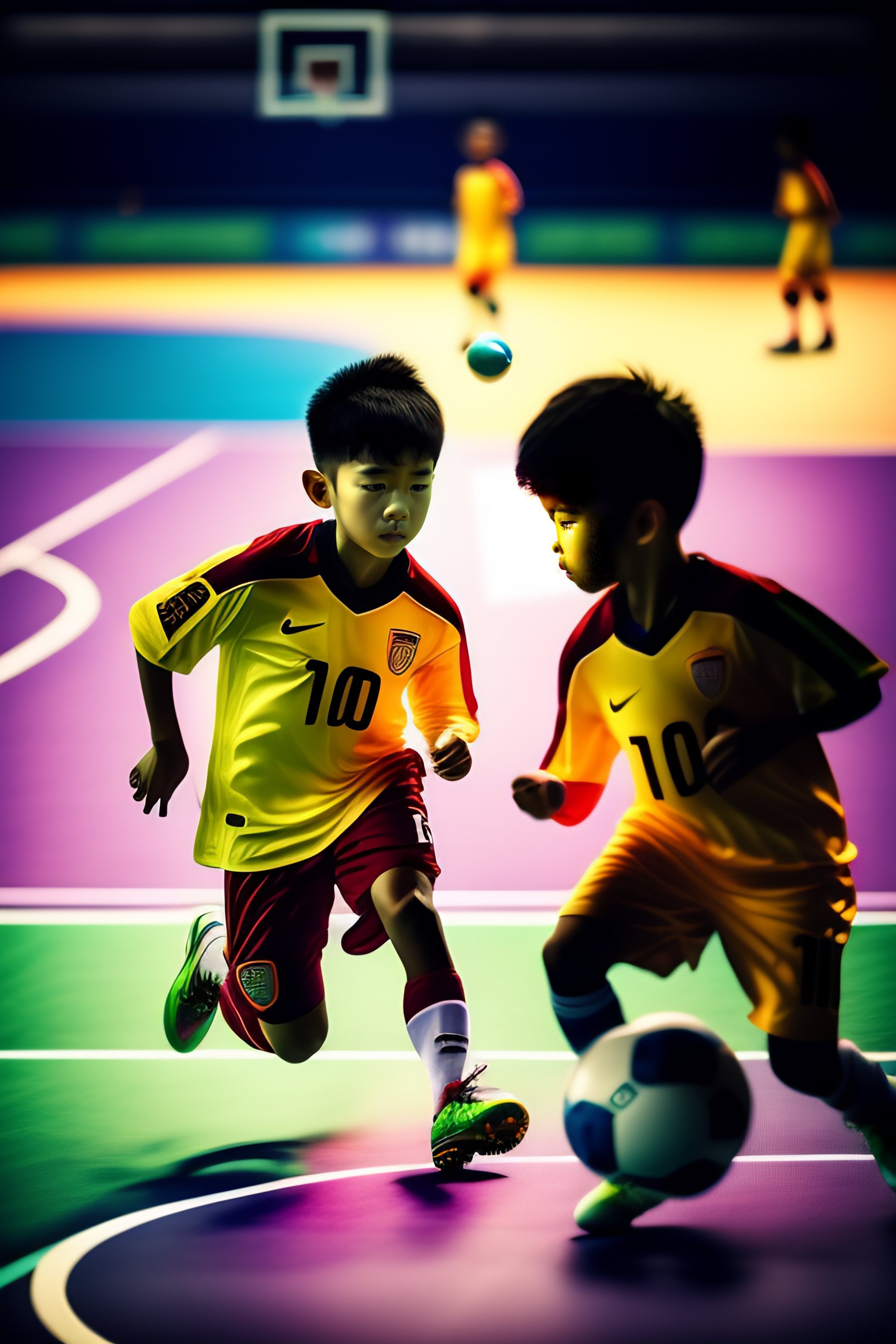 Lexica - Kids playing futsal
