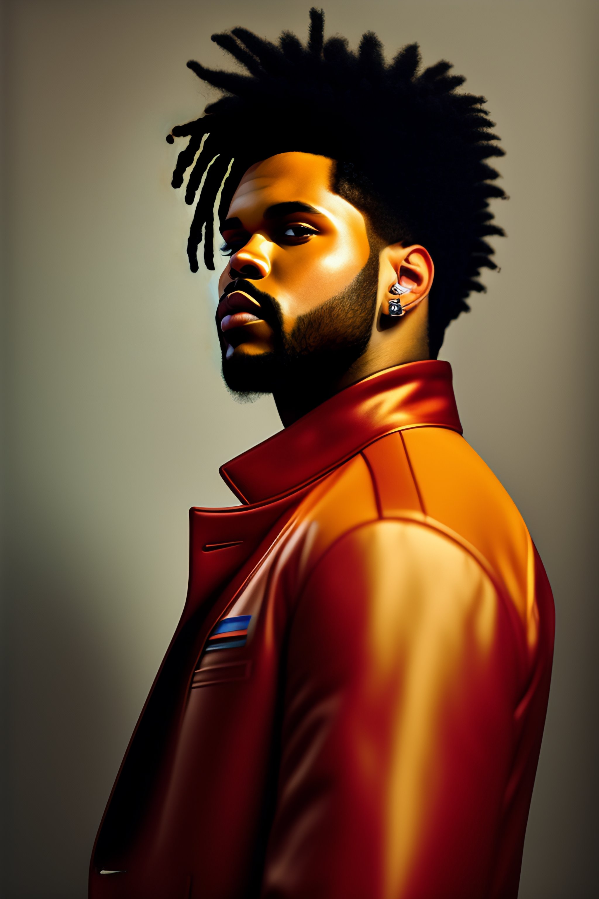 Lexica - Portrait of the Weeknd