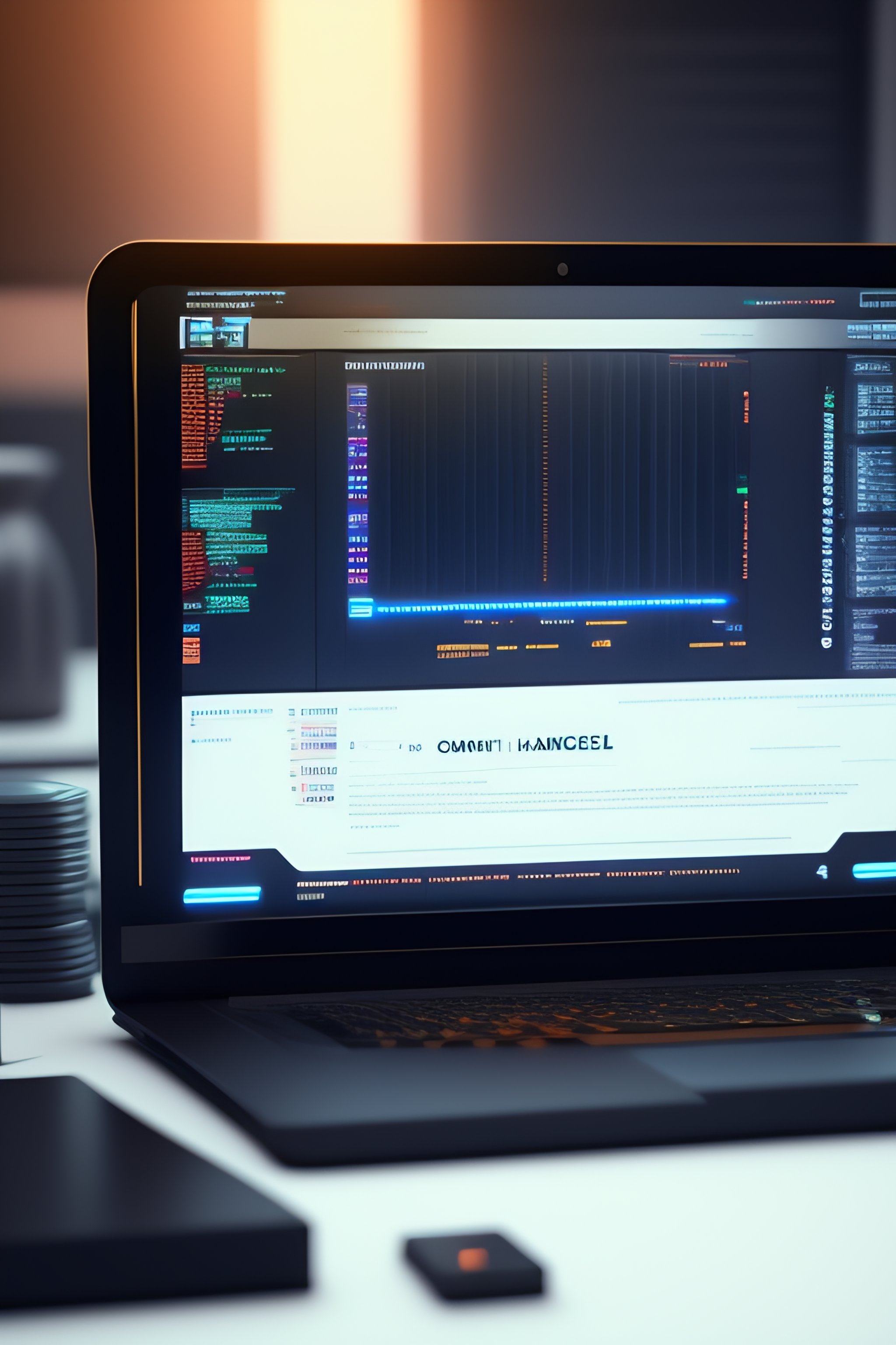 Lexica - Hacker code on computer-readable text, detailed unreal engine ...