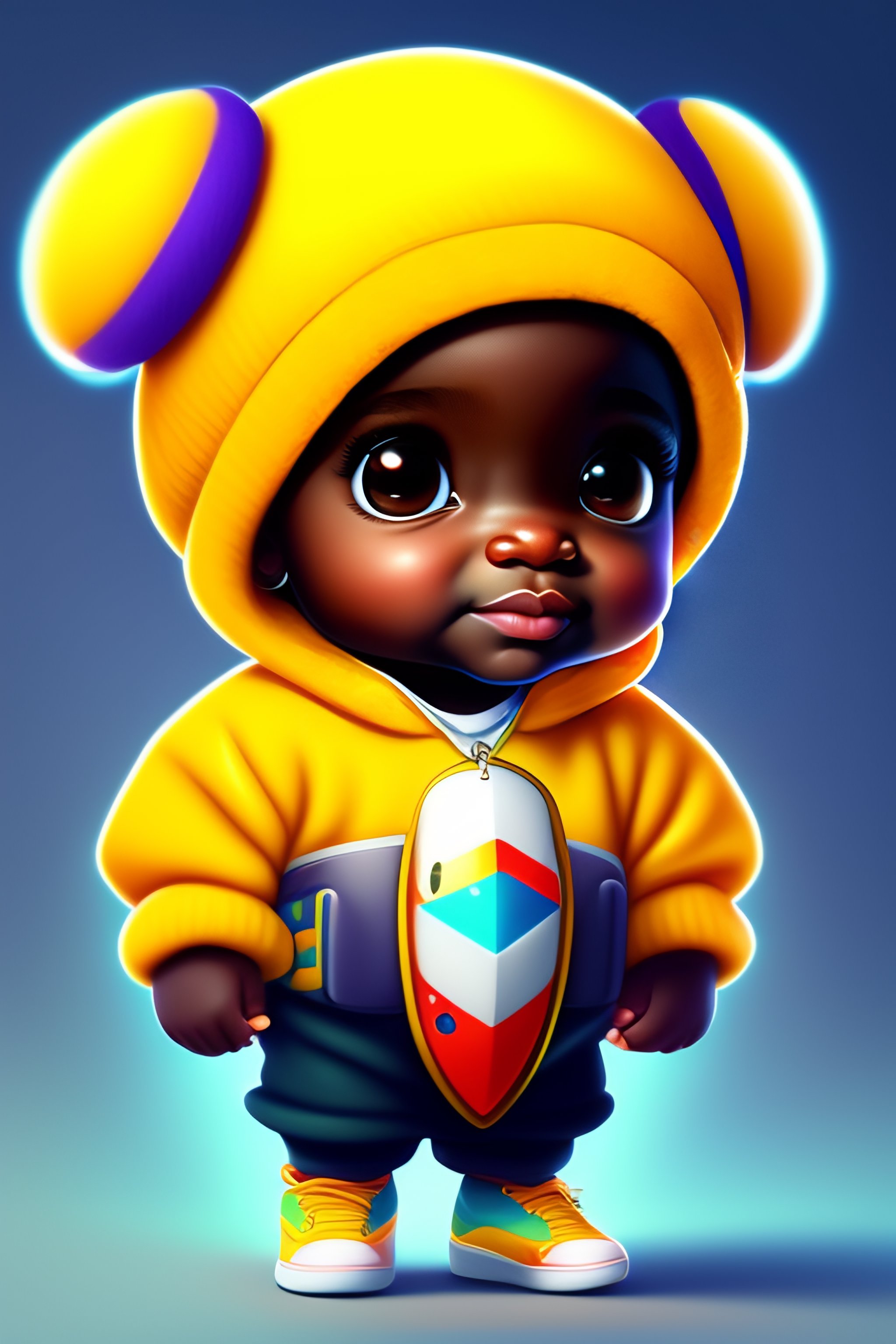 Lexica - Cute and adorable cartoon Davido baby, fantasy, dreamlike ...