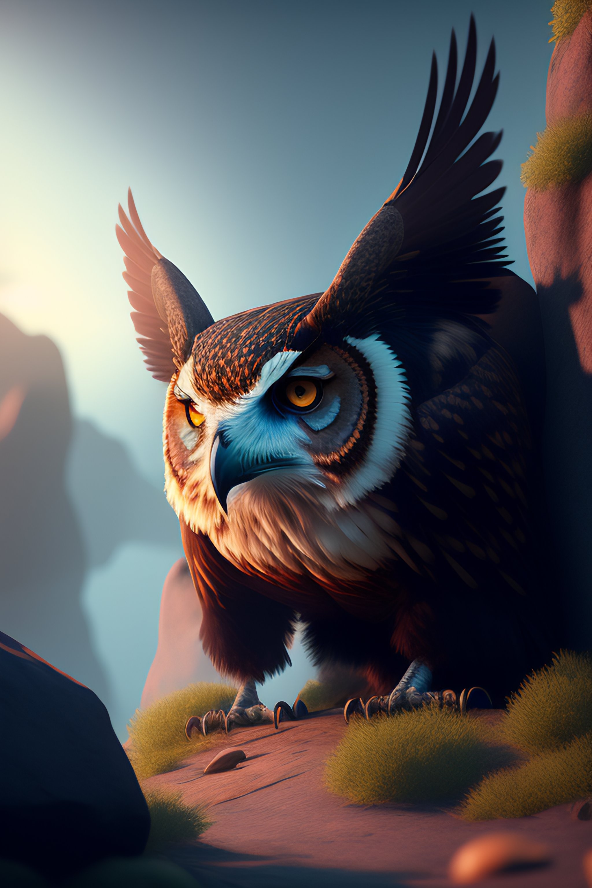 Lexica - Highly detailed, digital painting, atmospheric lighting ...