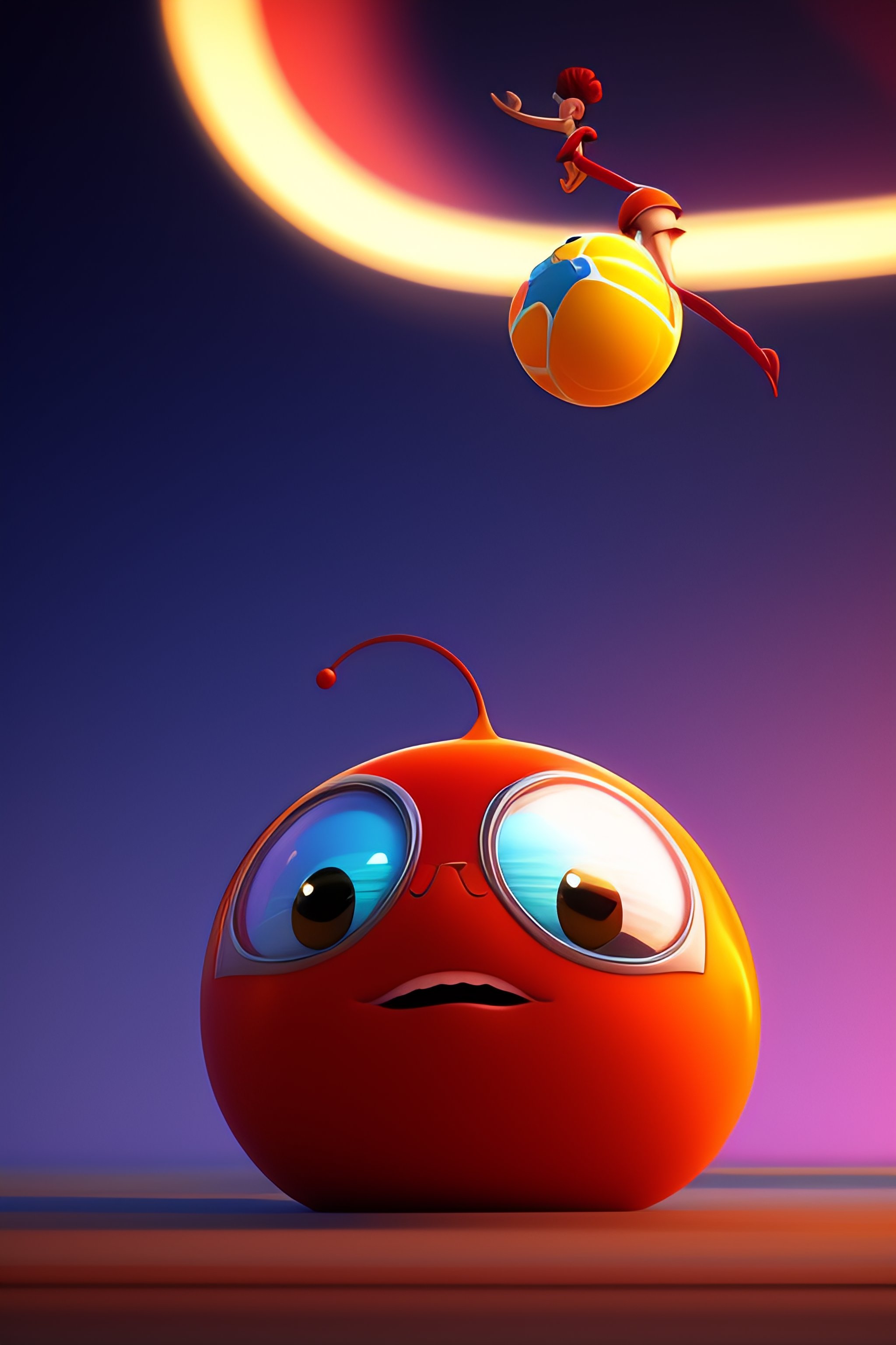 Lexica - Acrobat, pixar style, 3d style, disney style, 8k, beautiful