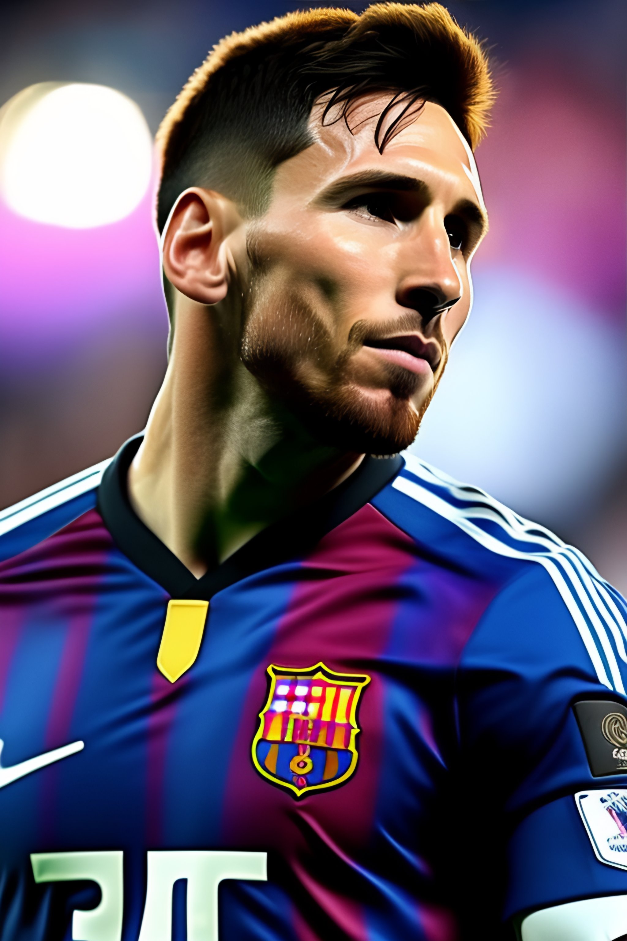 Lexica - Messi on Chelsea uniform