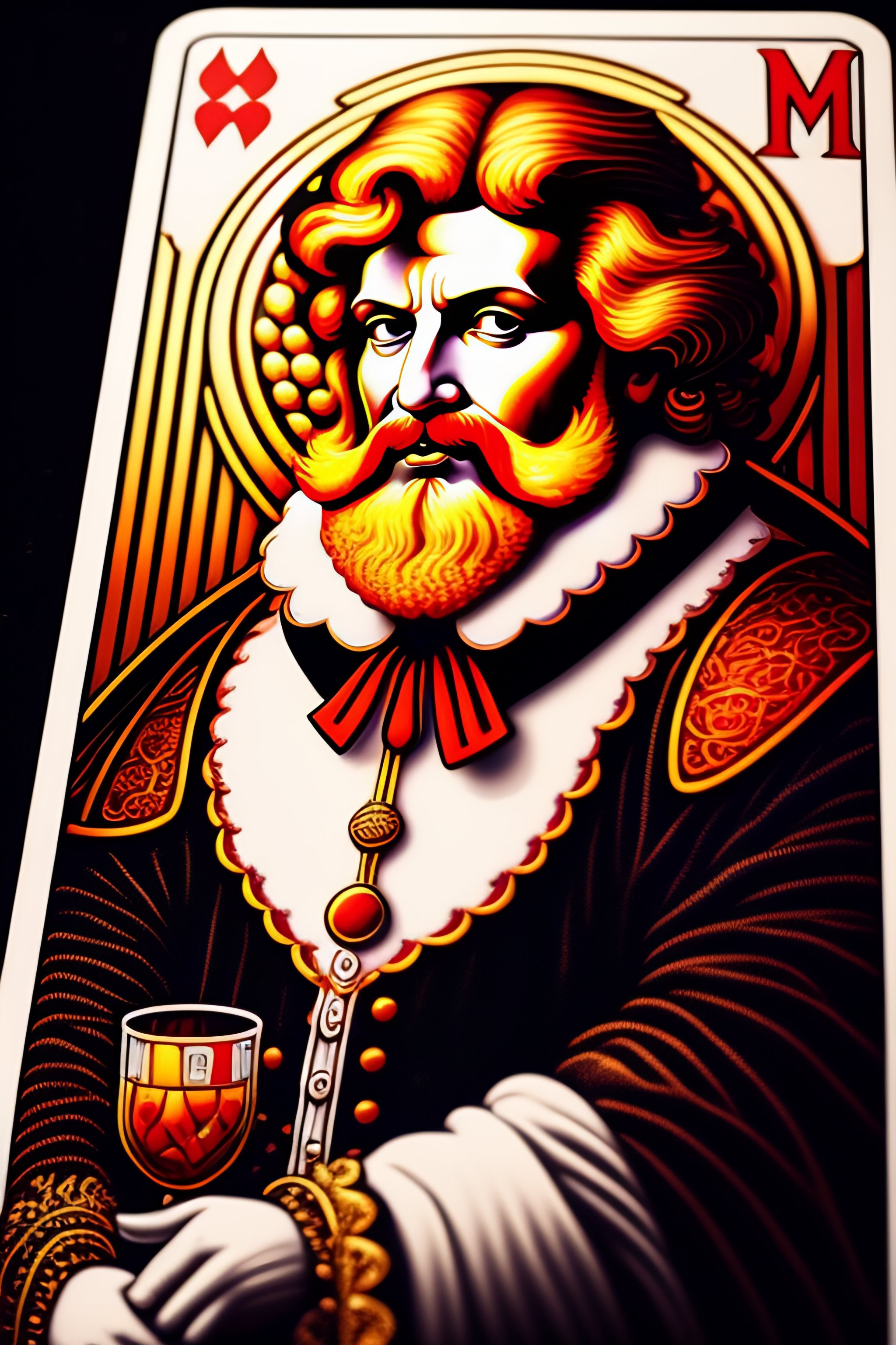 Lexica - Ronald mcdonald as pimp, tarot card, line drawing, clean clear ...