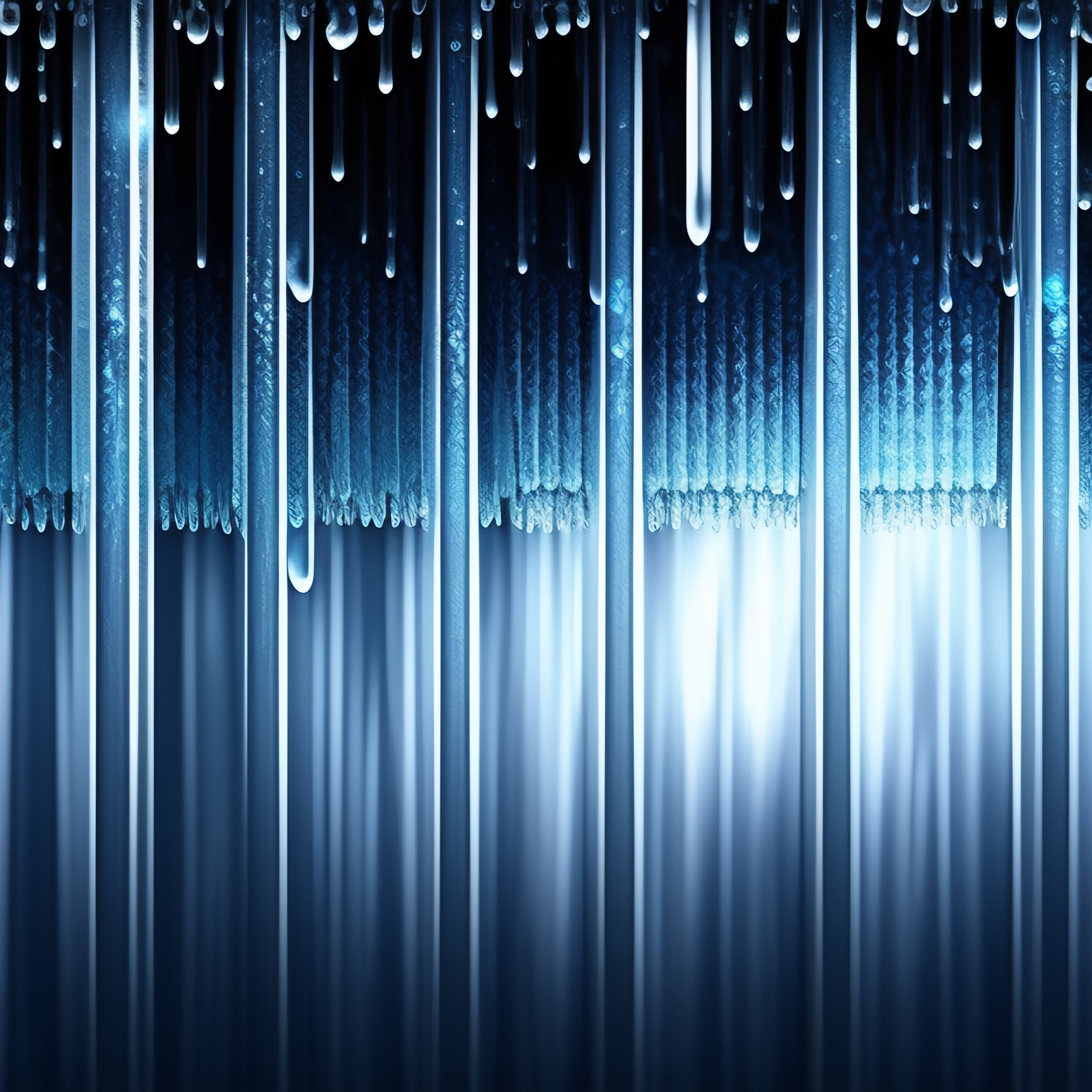 Lexica - 2d grid made up of many sparse dark icicles, wrapping seamless ...