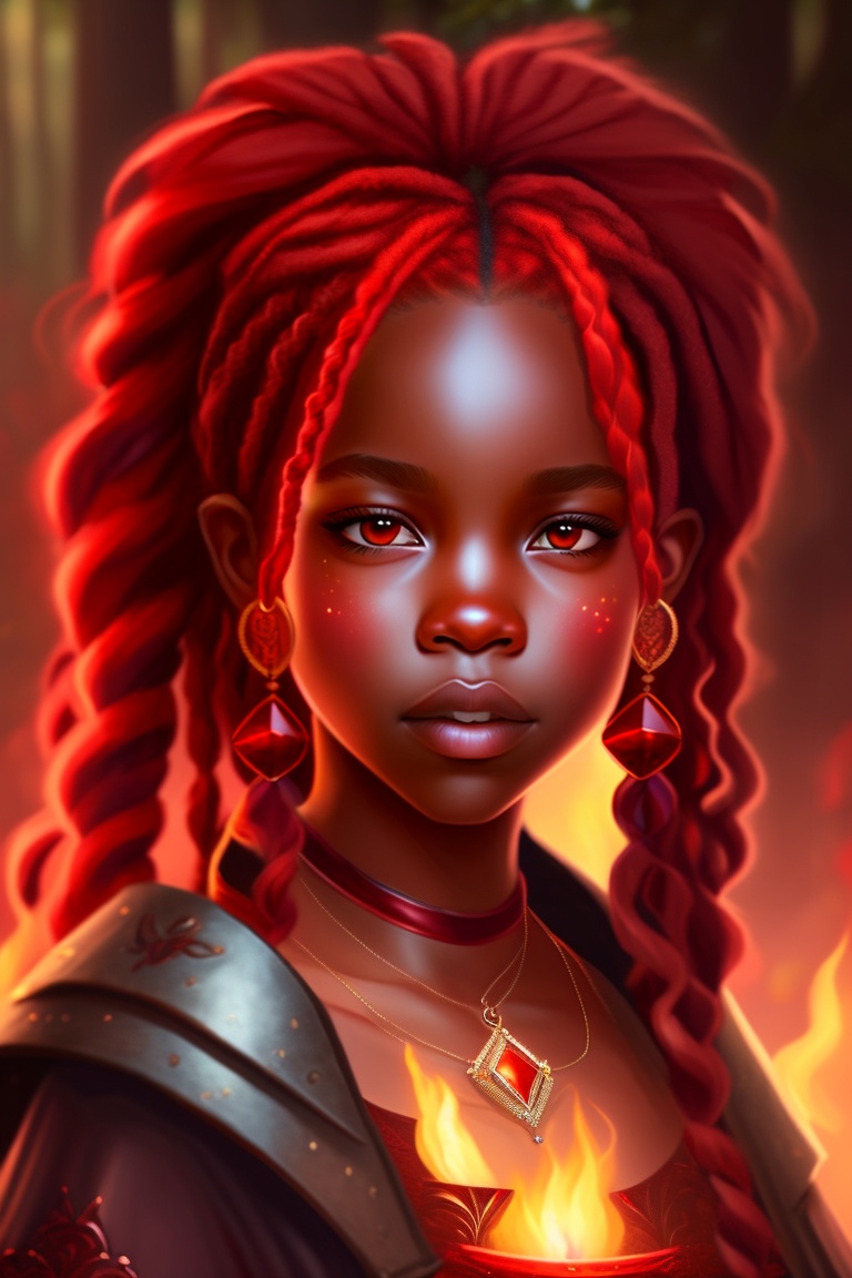 Lexica - Deeper into the mystical forest, Ruby stumbled upon a clearing ...