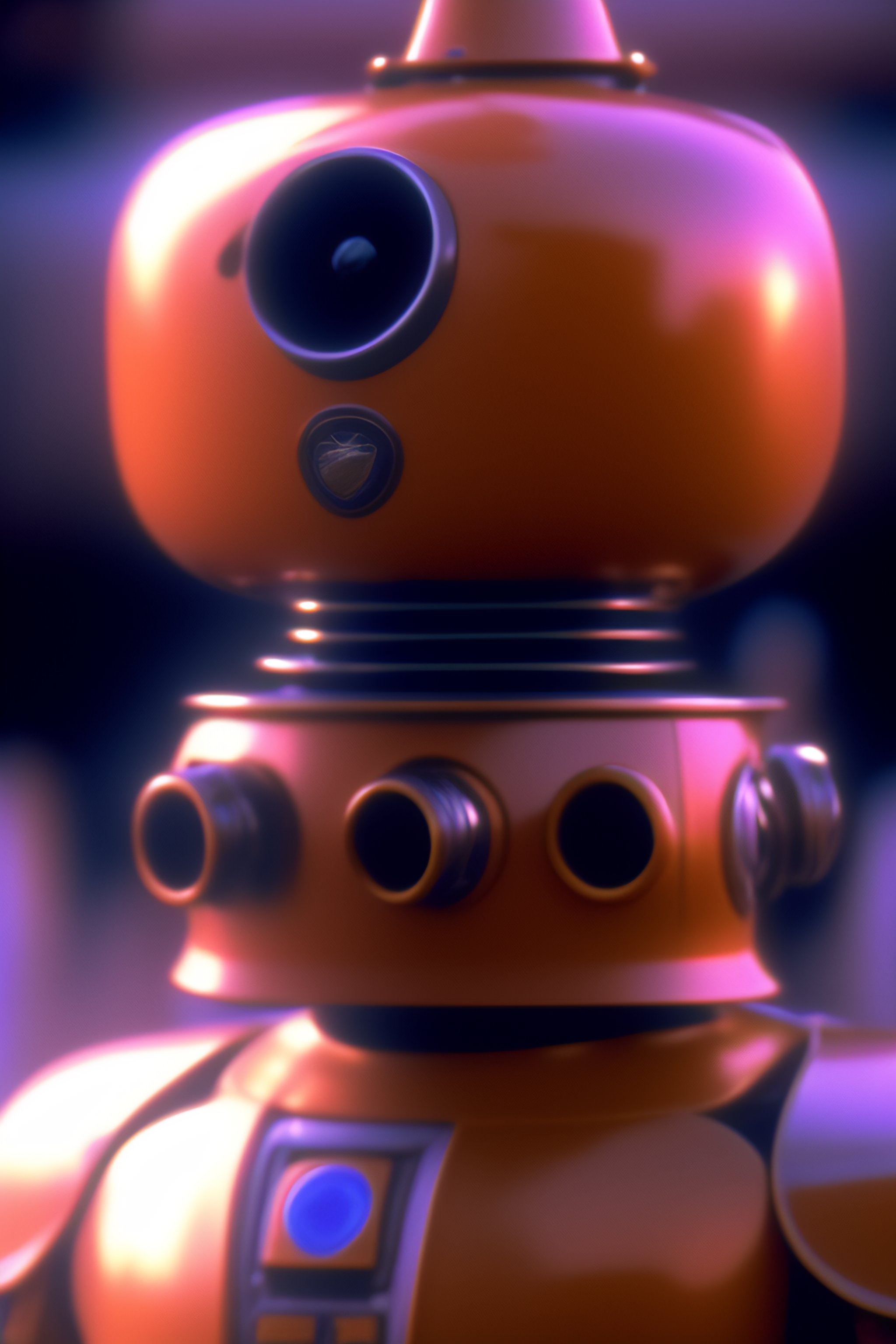 Lexica - Robot from "DVD screengrab from the live action 1965 film"