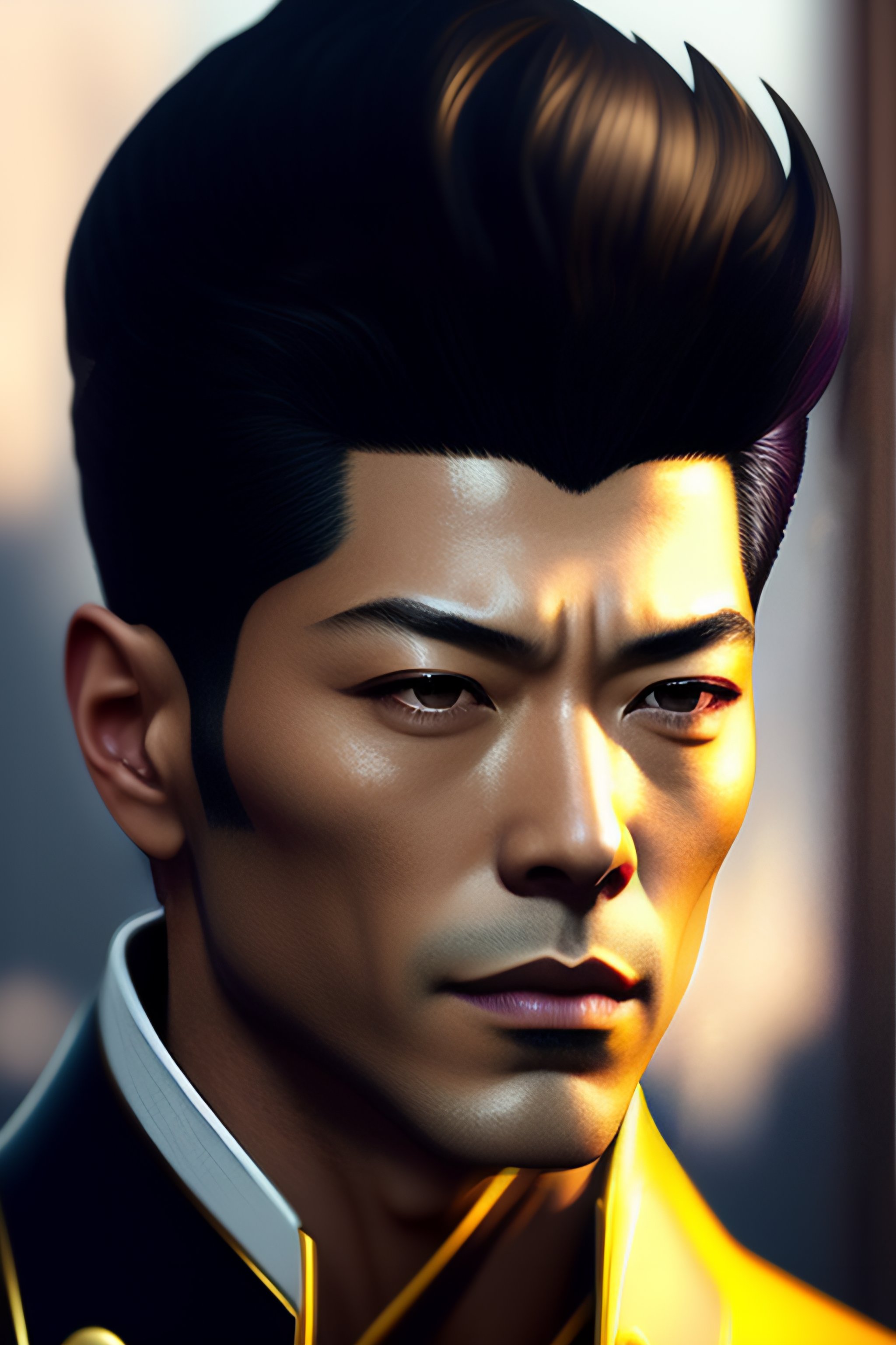 Lexica - Josuke Higashikata, realistic, detailed, centered, digital ...