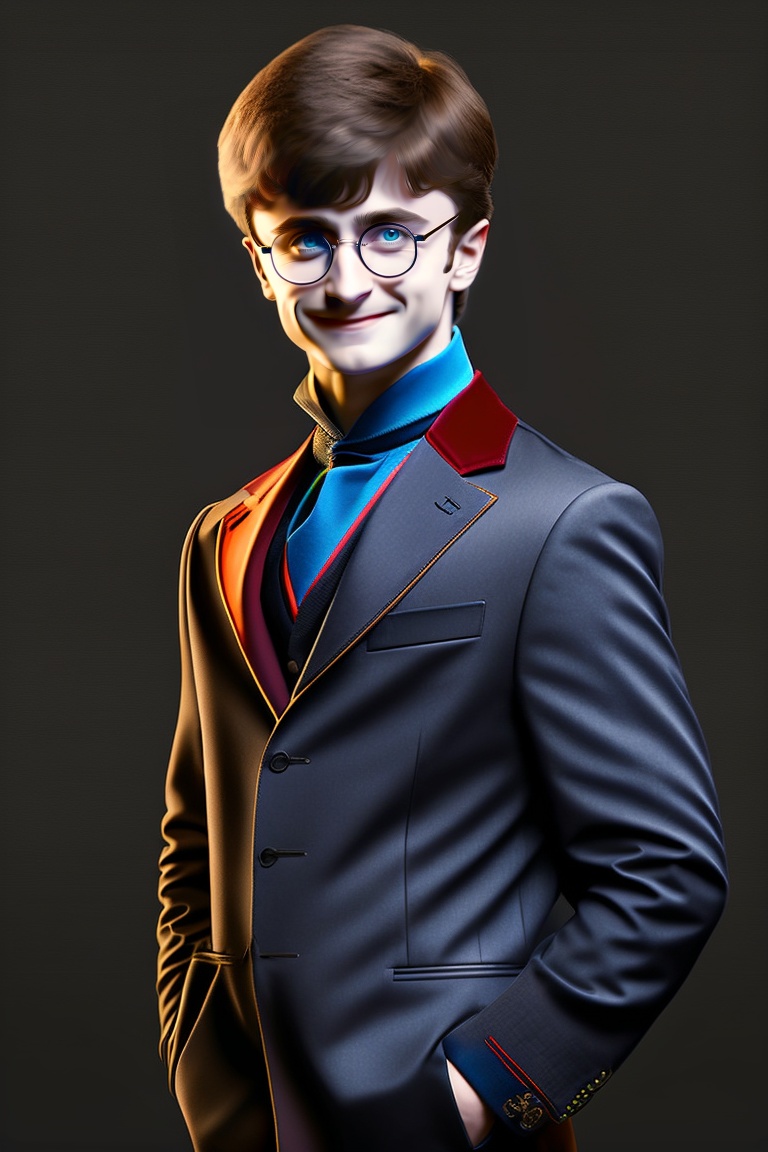 Lexica - Daniel Jacob Radcliffe in style of Harry potter, wearing as in ...