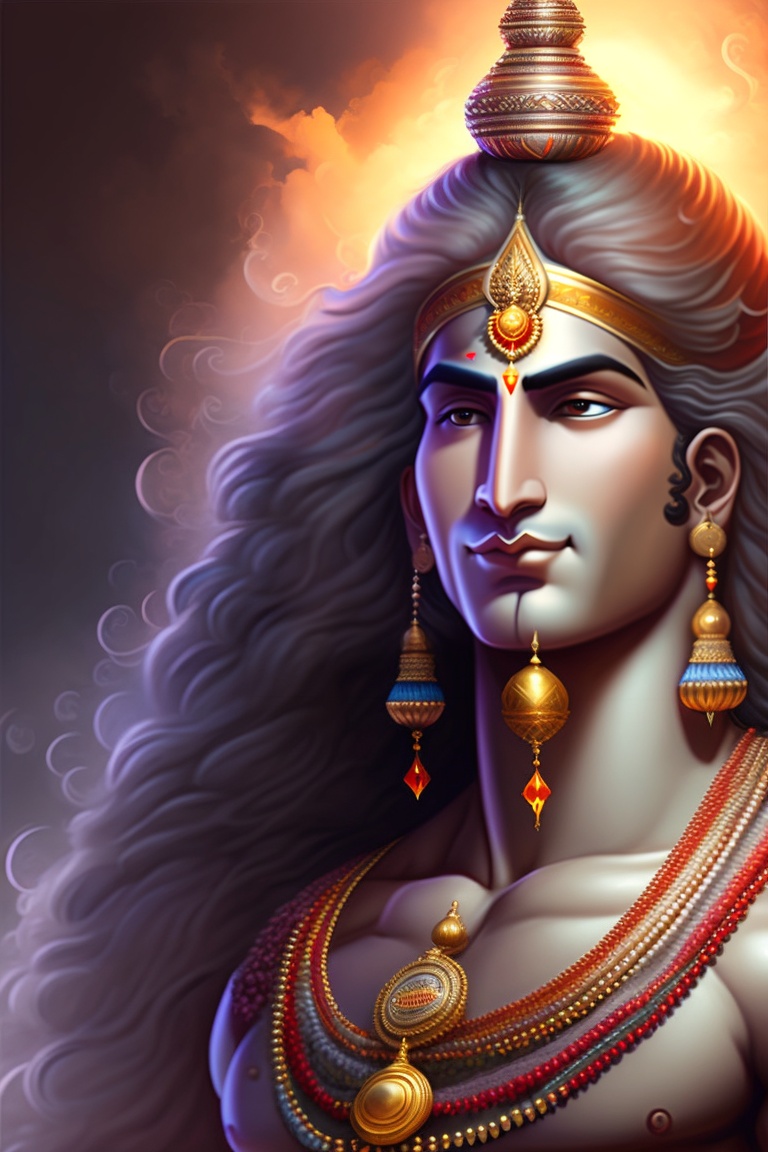 Lexica - Lord Shiva, the Hindu deity, is revered as the destroyer and ...