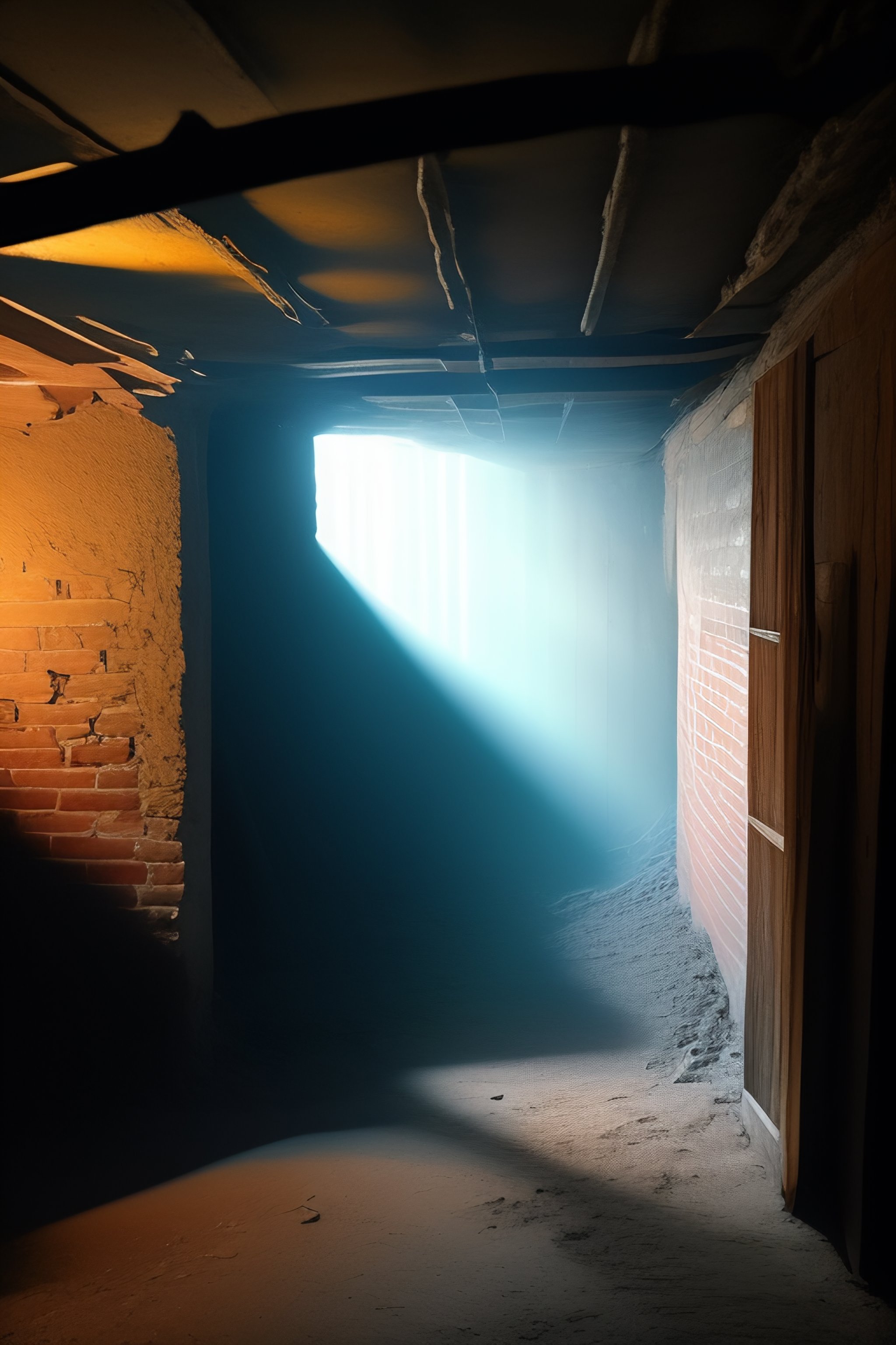 Lexica - An old and dusty basement covered in cobwebs