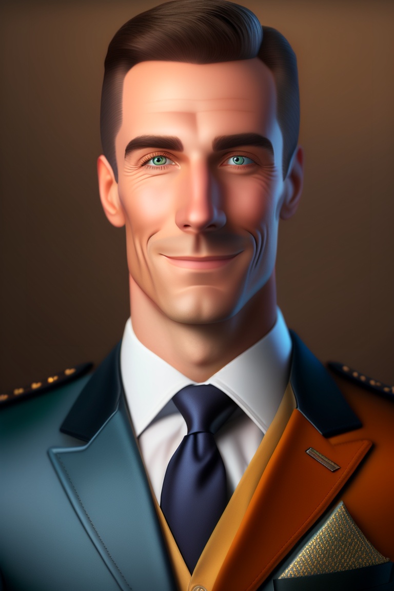 Lexica - Professional Stock market and Financial Advisor Man, front face