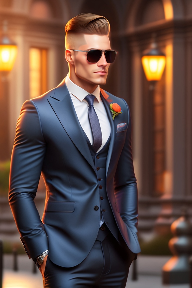 Lexica - Stylish, business man